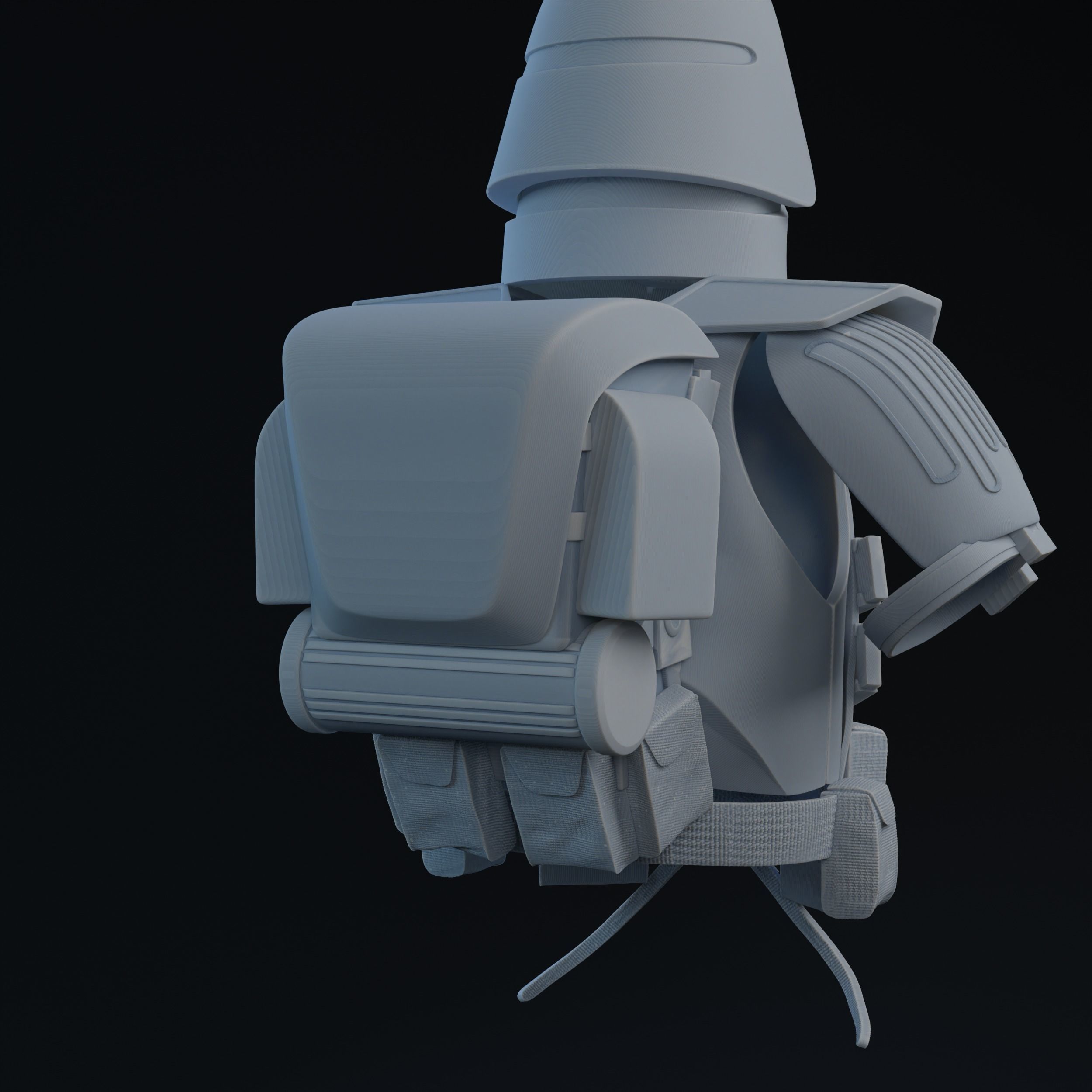 Galactic Marine 3D model 3D printable | CGTrader
