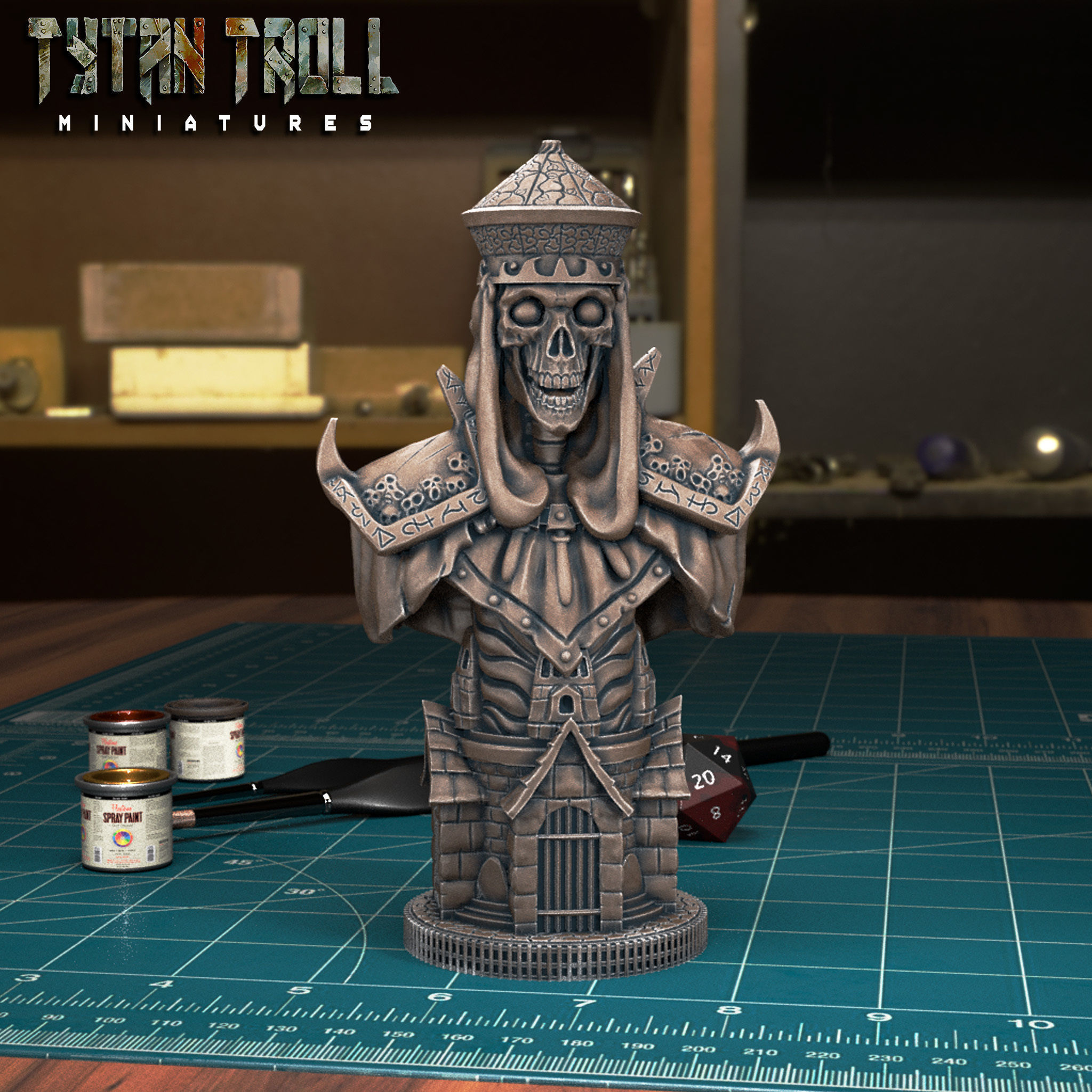 Undead Chess Set - Pre-Supported 3D model 3D printable | CGTrader