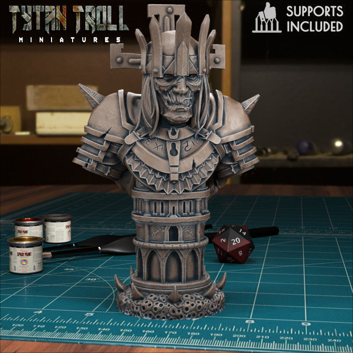 Undead Chess Set - Pre-Supported 3D model 3D printable | CGTrader
