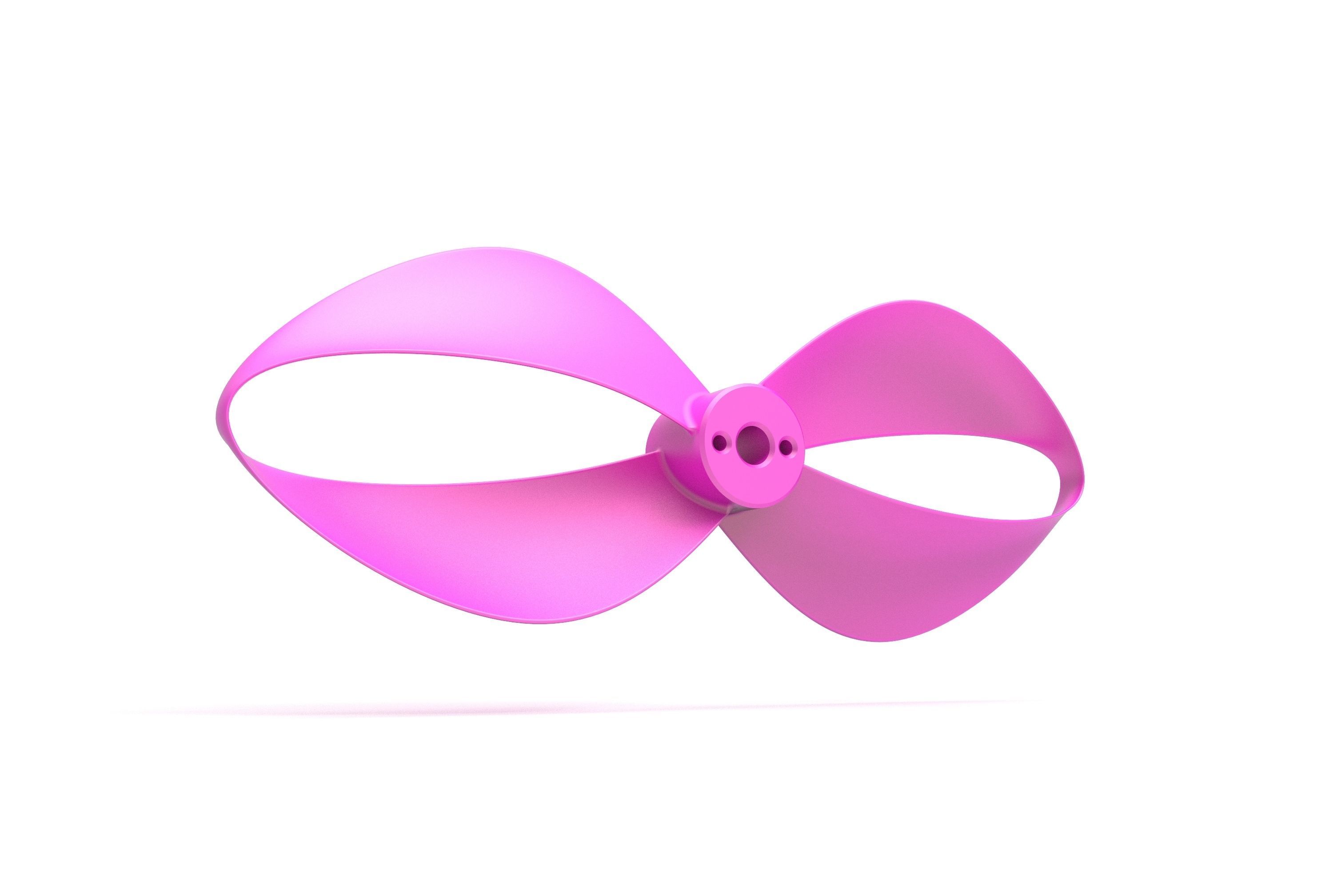 Toroidal drone propeller - 2 blades 3D model 3D printable | CGTrader