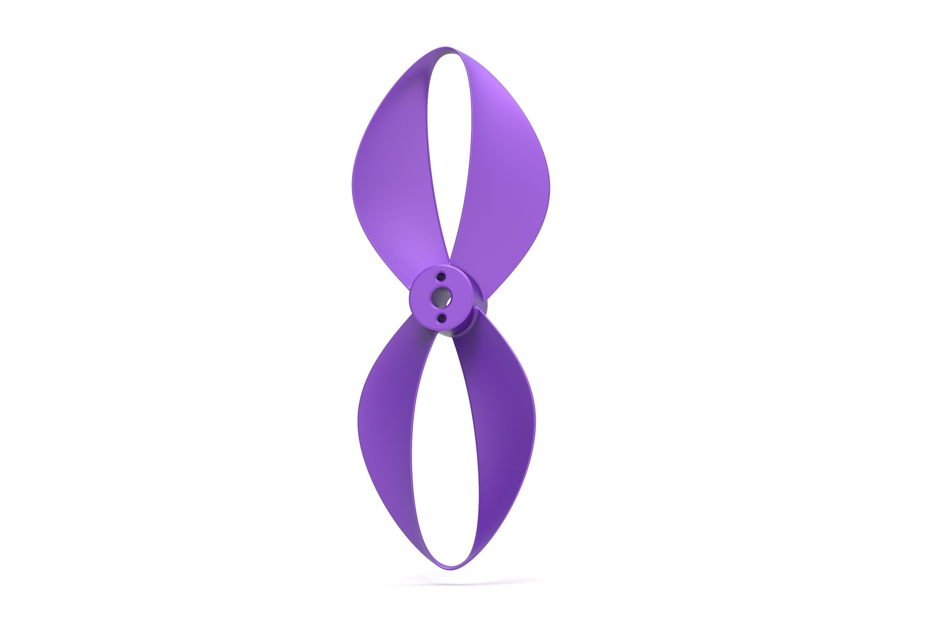 Toroidal drone propeller - 2 blades 3D model 3D printable | CGTrader