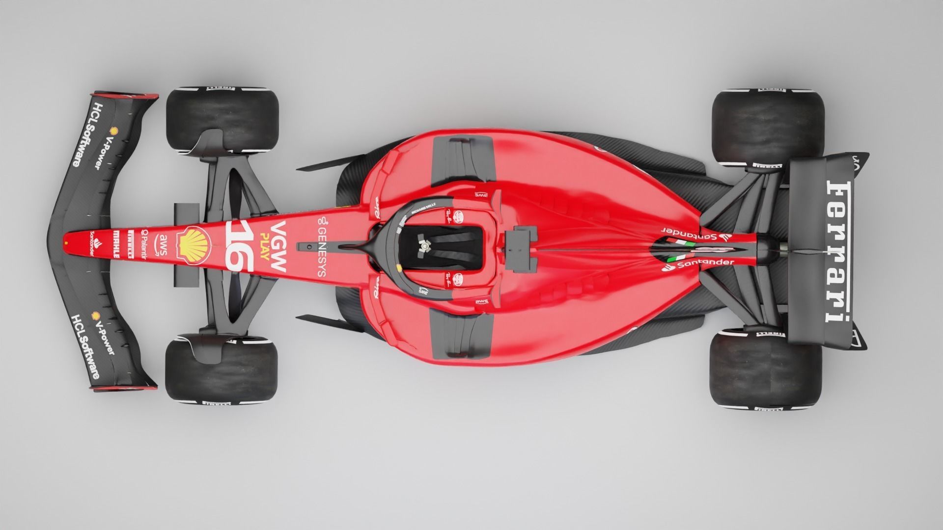 Ferrari SF23 3D model | CGTrader