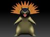 Typhlosion 3D model 3D printable | CGTrader