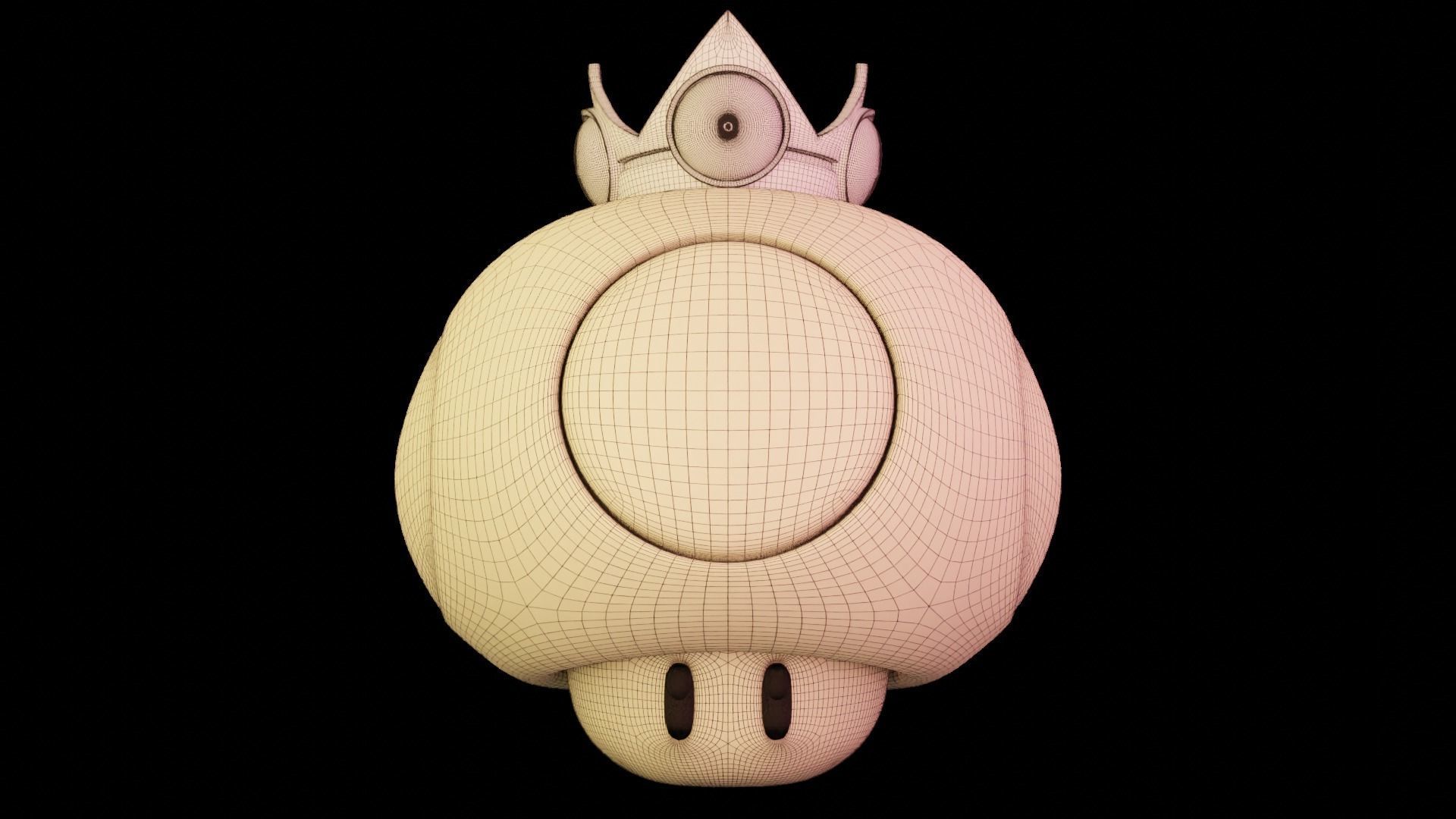 Super Mario bros items 3D model | CGTrader