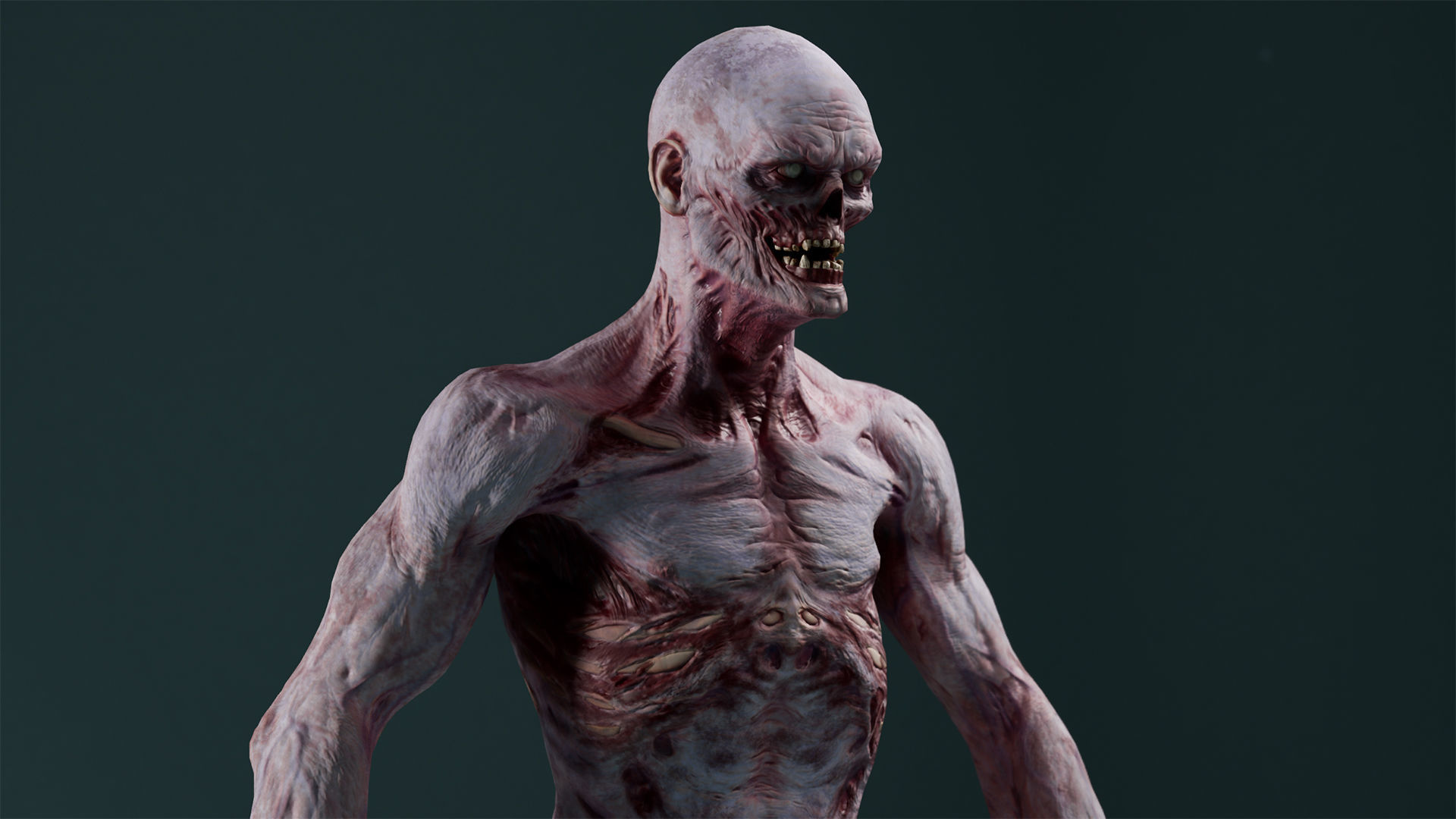 3D model Ancient Zombie VR / AR / low-poly | CGTrader