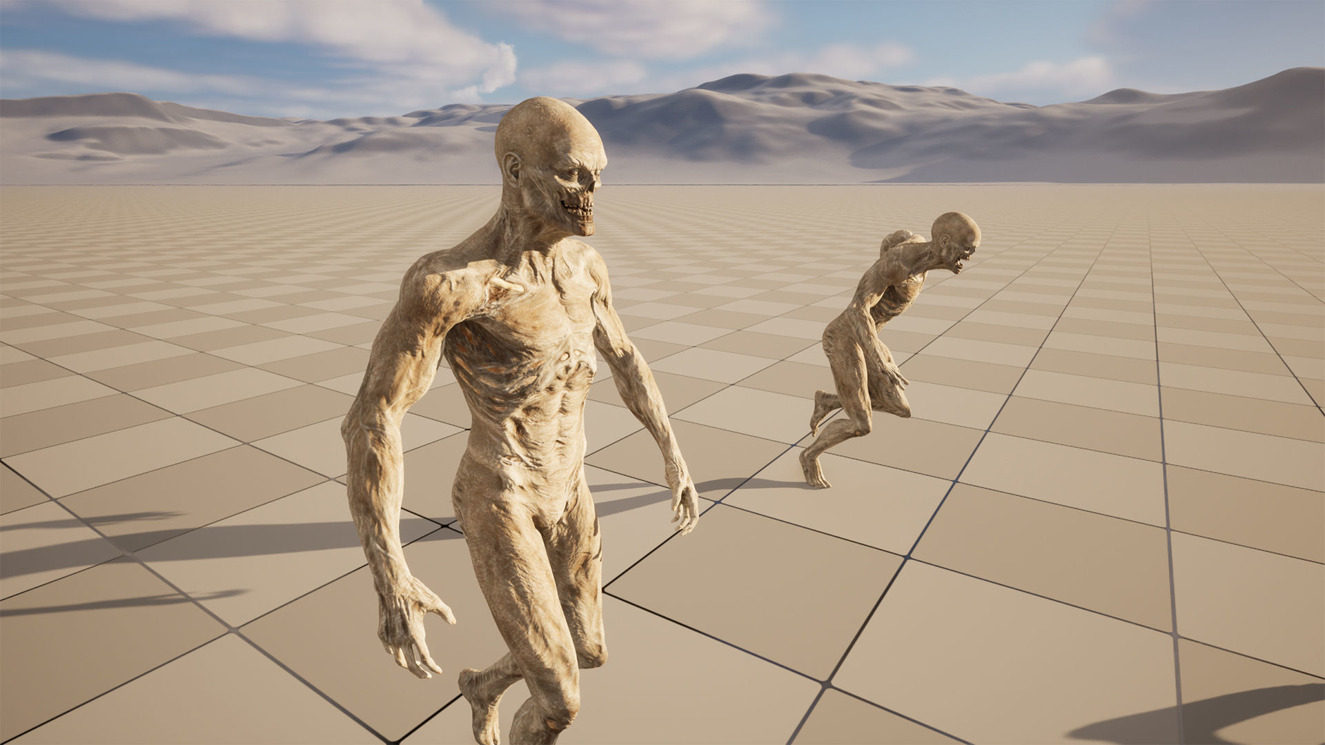 3D model Ancient Zombie VR / AR / low-poly | CGTrader