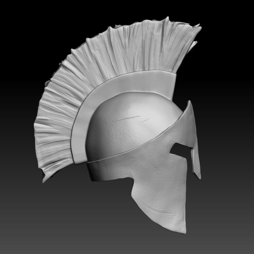 Spartan Helmet 3D model 3D printable | CGTrader