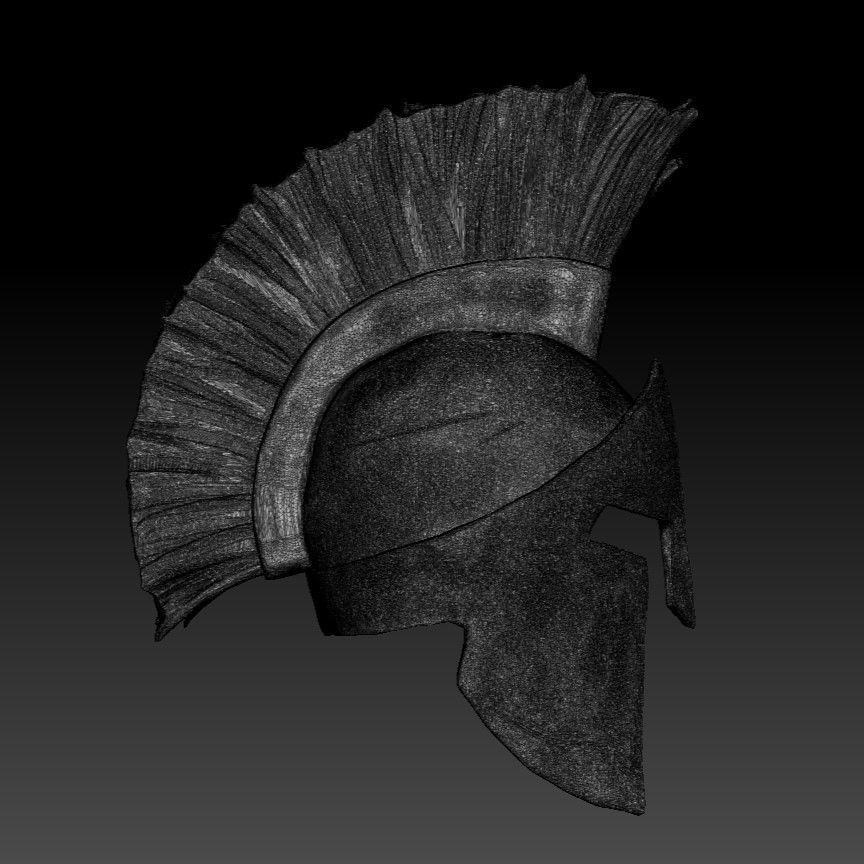 Spartan Helmet 3D model 3D printable | CGTrader