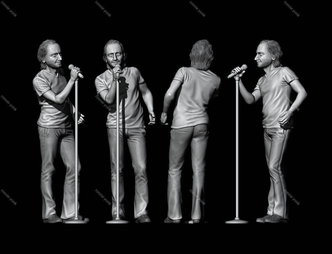 Phil Collins 3D printing 3D model 3D printable | CGTrader