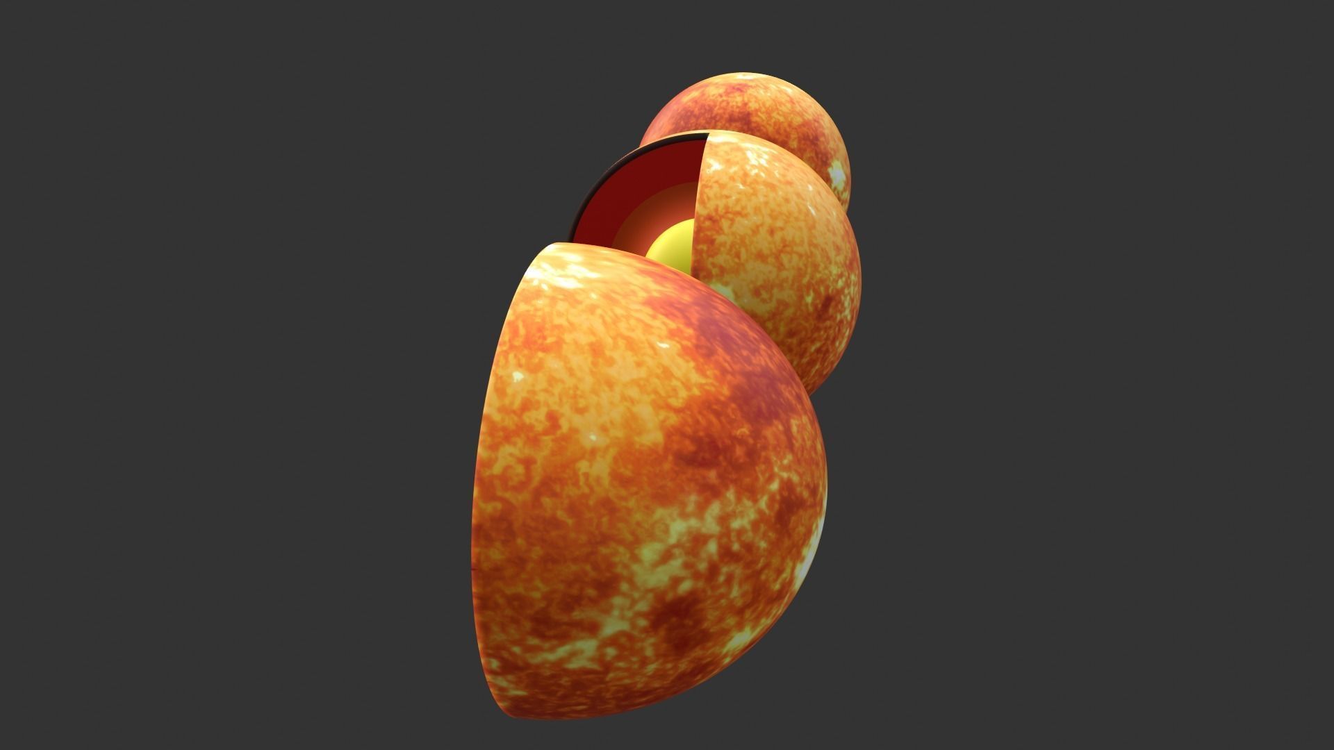3D model Sun Star VR / AR / low-poly | CGTrader