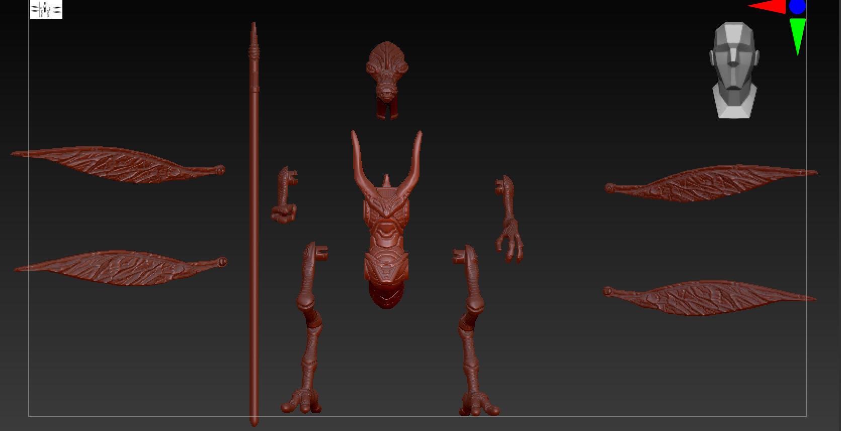 Geonosis planet 3D model 3D printable | CGTrader