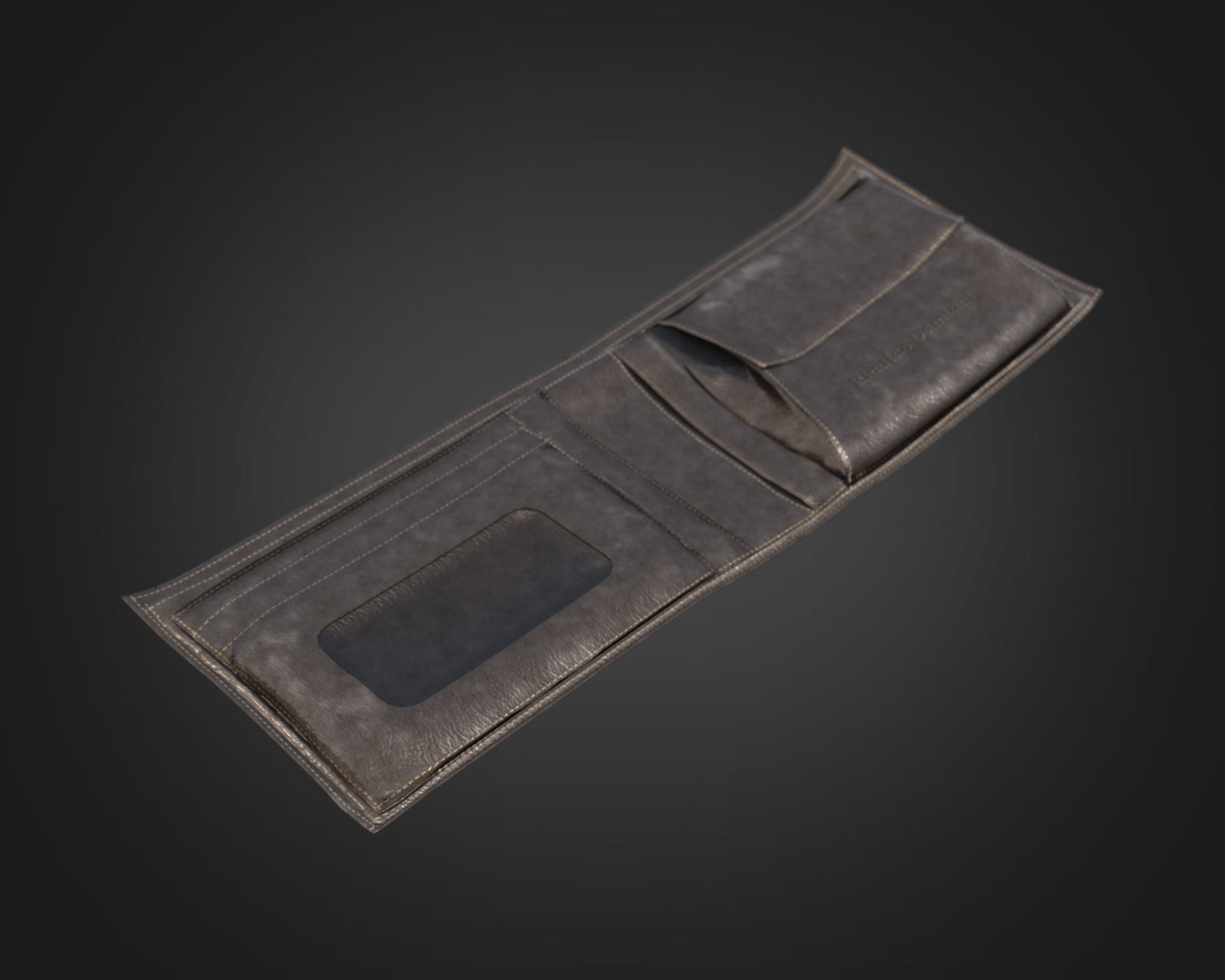 3D model Model of a leather wallet VR / AR / low-poly | CGTrader