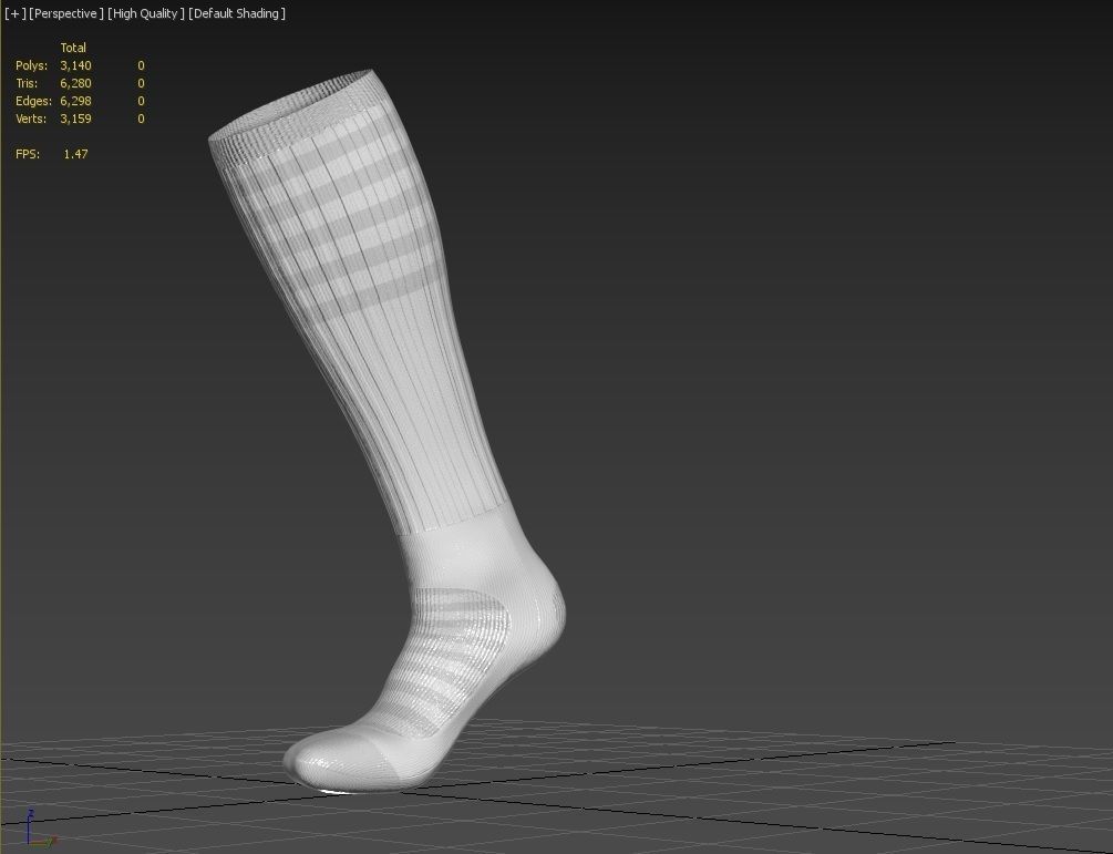 3D model Socks M12 VR / AR / low-poly | CGTrader