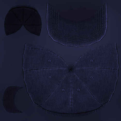 BASEBALL CAP free 3D model | CGTrader