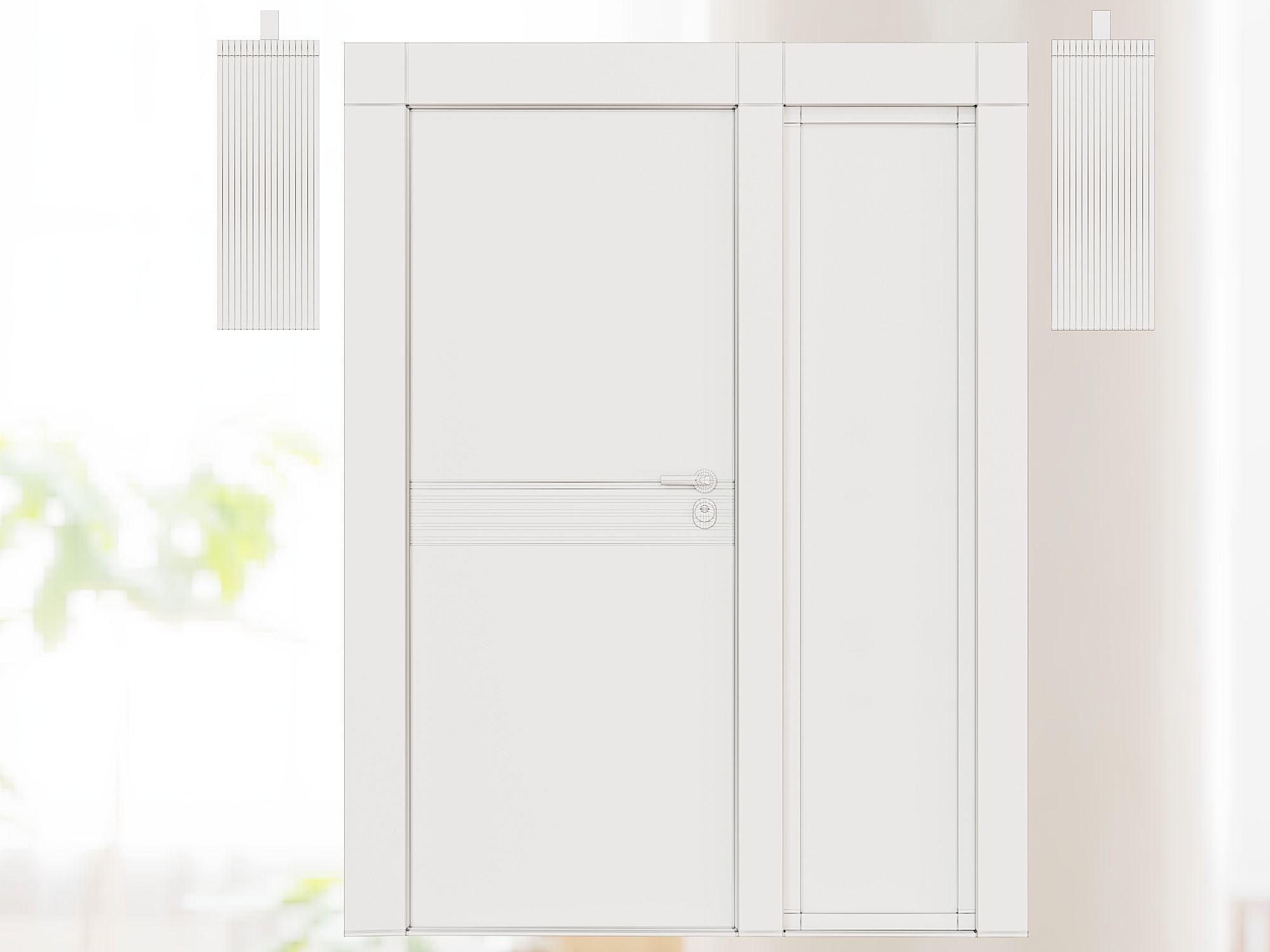 grace door 3D model | CGTrader