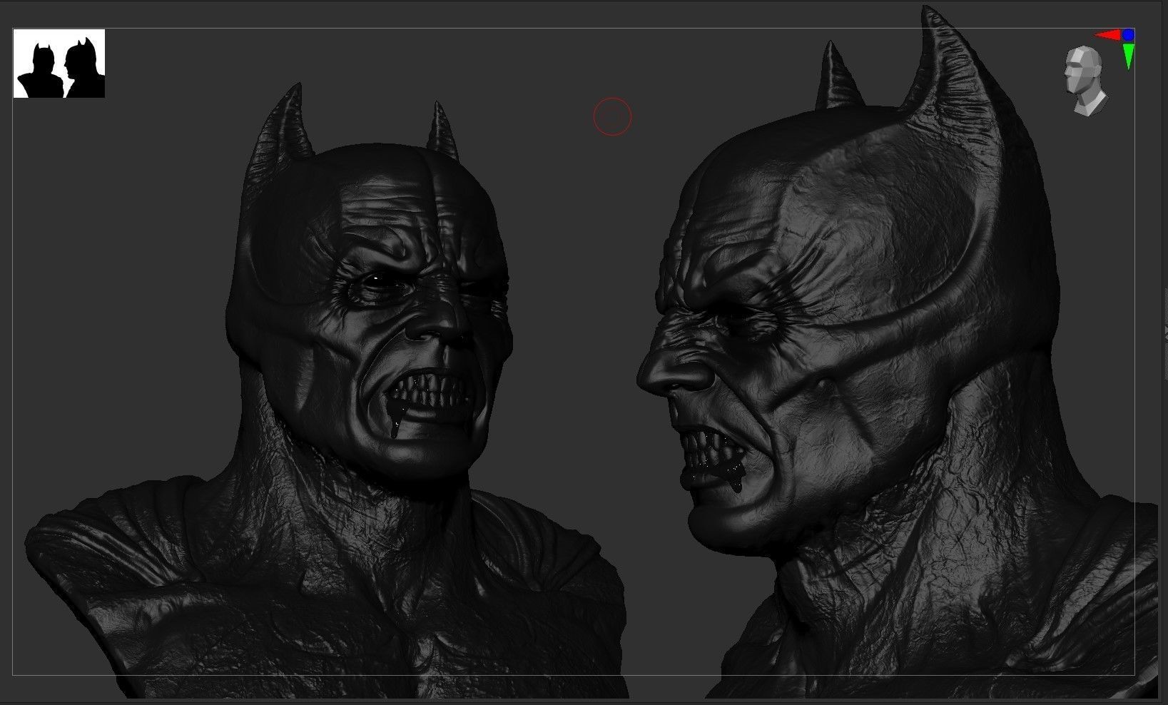 Demon Batman-Batman Begins 3D model 3D printable | CGTrader