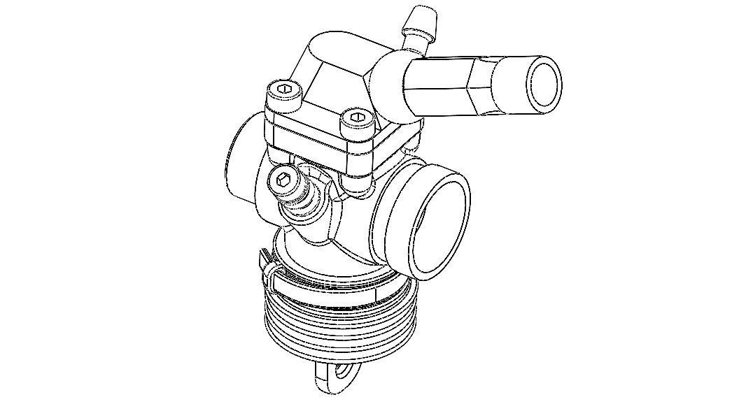 Nitro Engine Carburetor for Rc Cars 3D model rigged | CGTrader