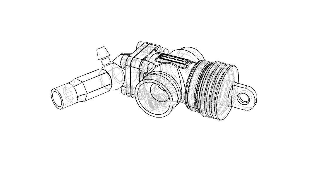 Nitro Engine Carburetor for Rc Cars 3D model rigged | CGTrader