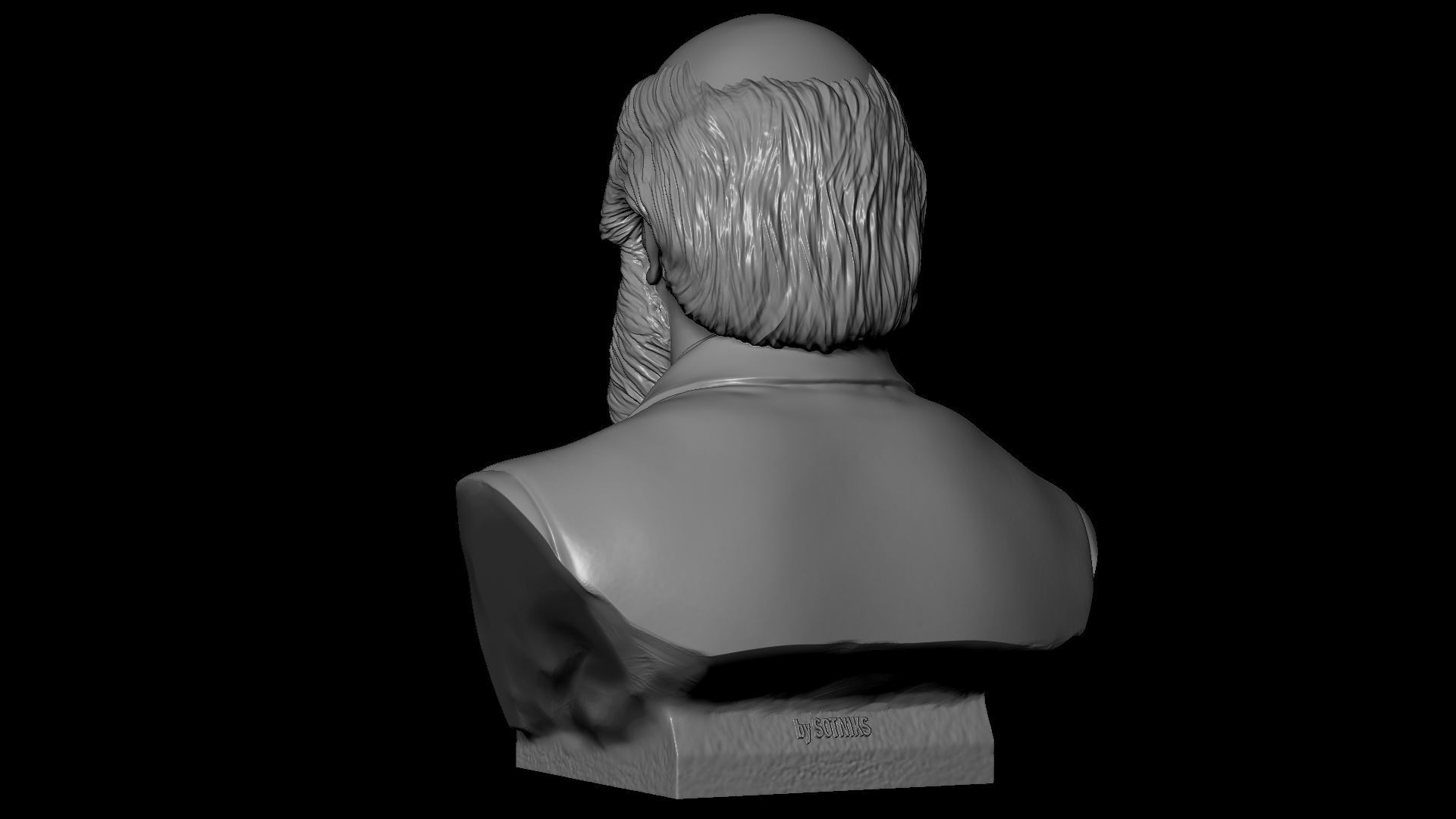 Charles Darwin 3D model 3D printable | CGTrader