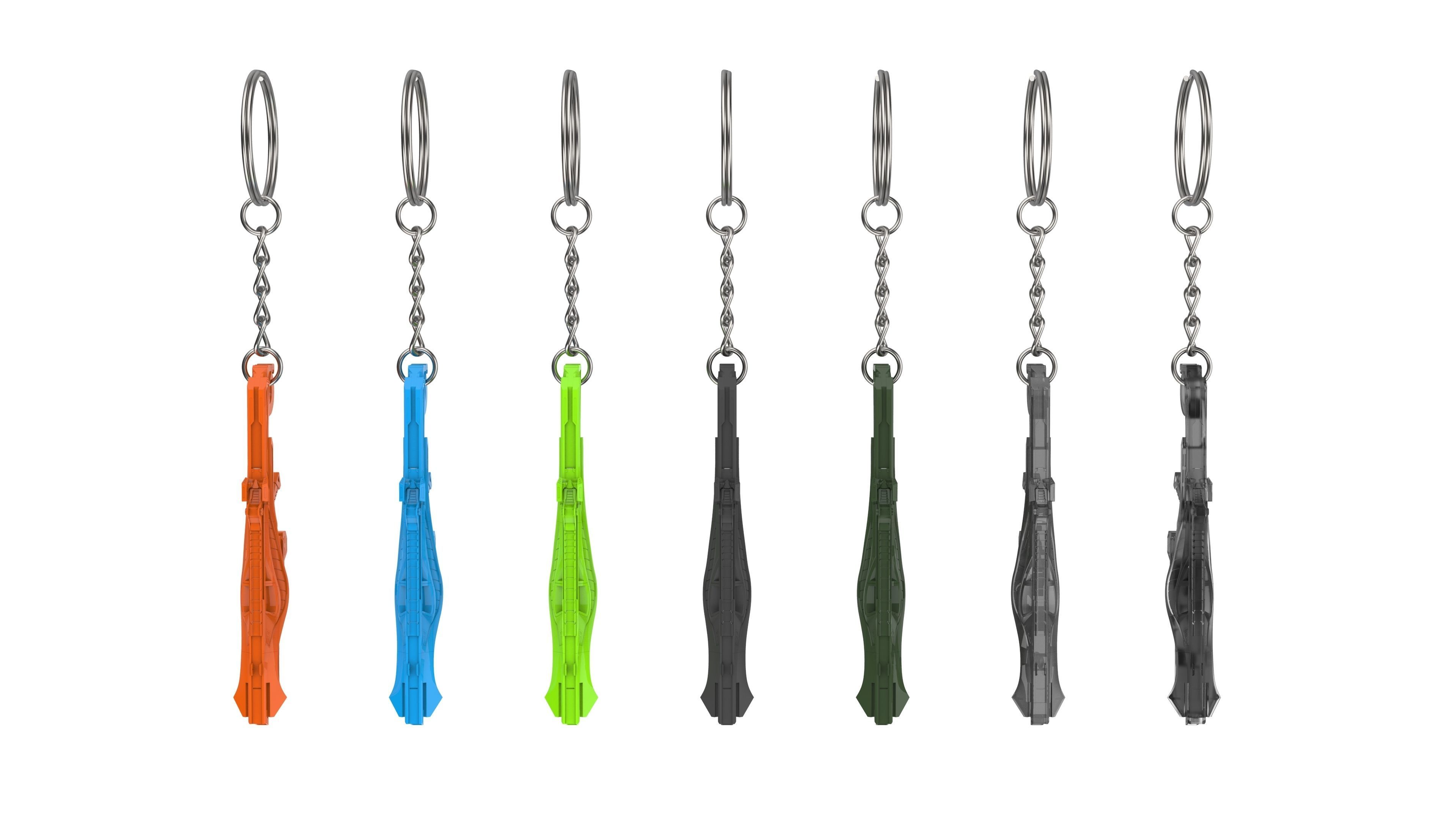 Keychain - R-99 Cutting Edge - APEX - Printable - STL 3D model 3D ...