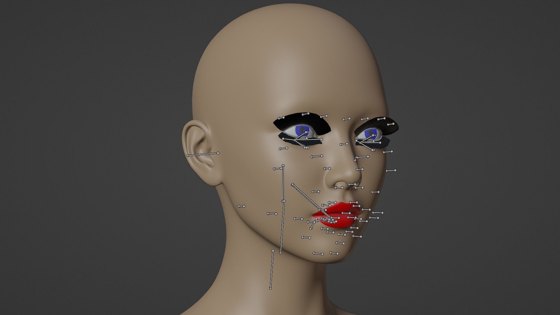 3D model Realistic Pretty Girl - Blonde Bob Hair - Rigged - 4K Textures ...