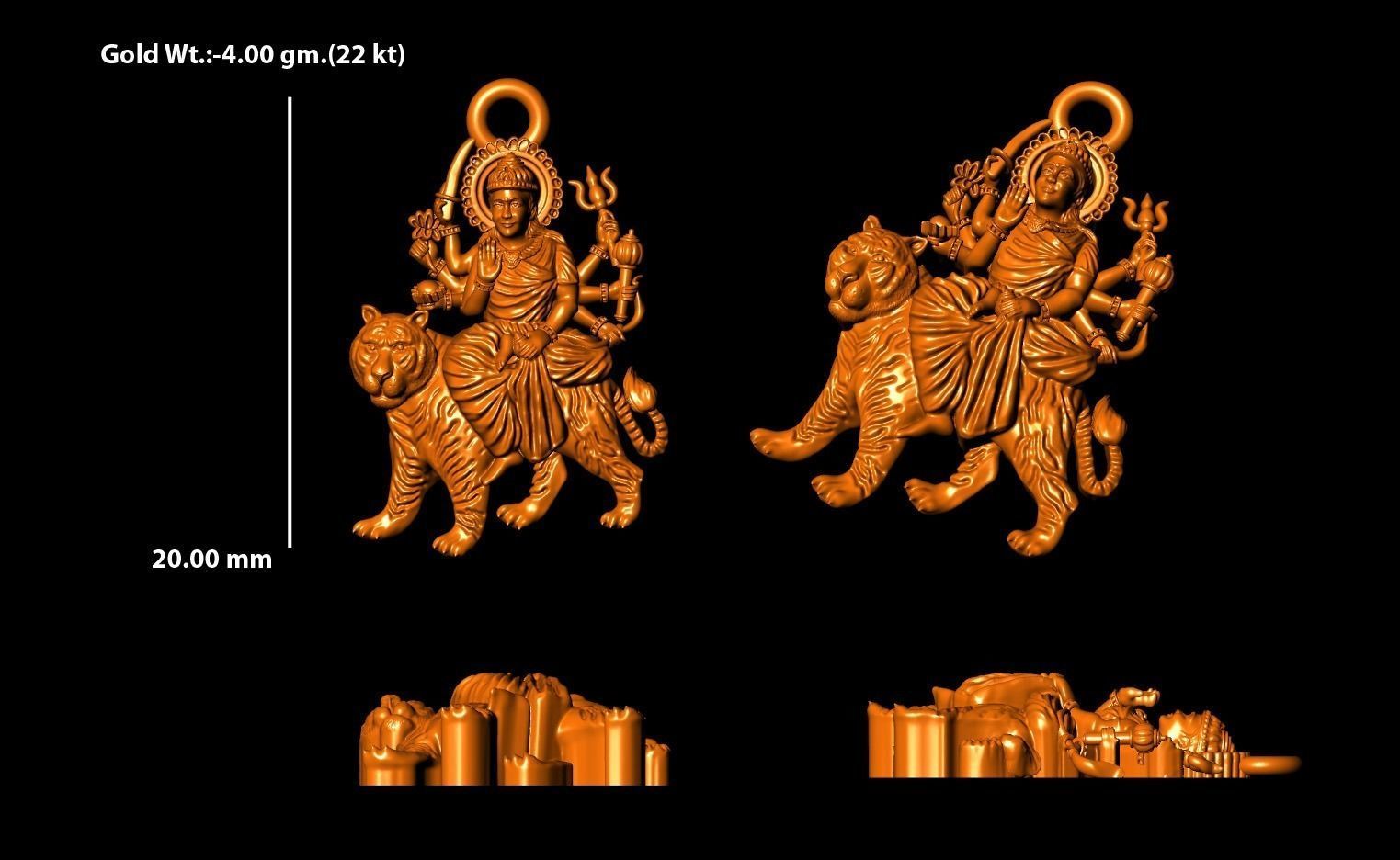 amba mataji 3d model 3D model 3D printable | CGTrader