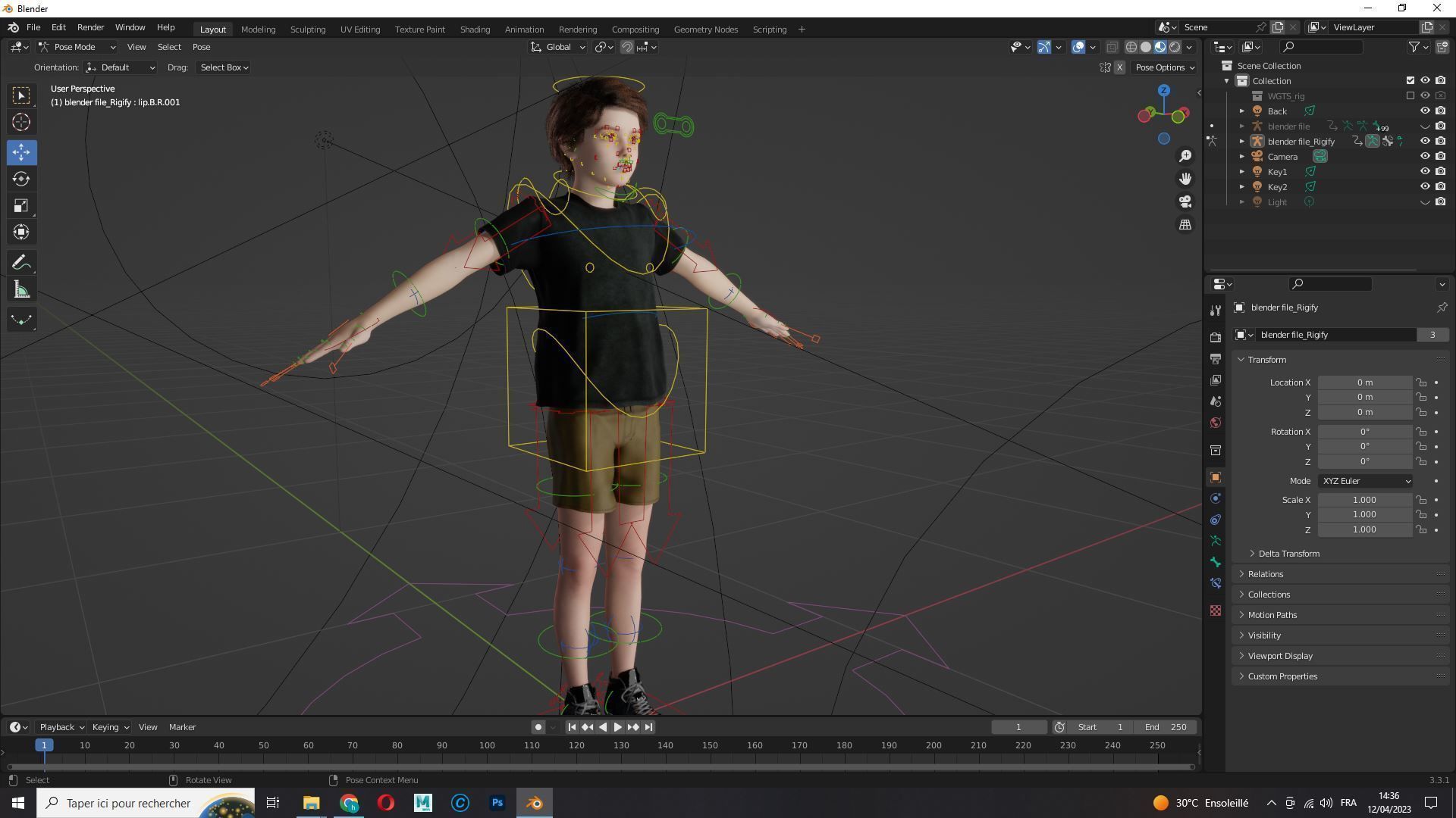 3D model Leo - Realistic Child Boy 3D Model with Beautiful Smile VR ...