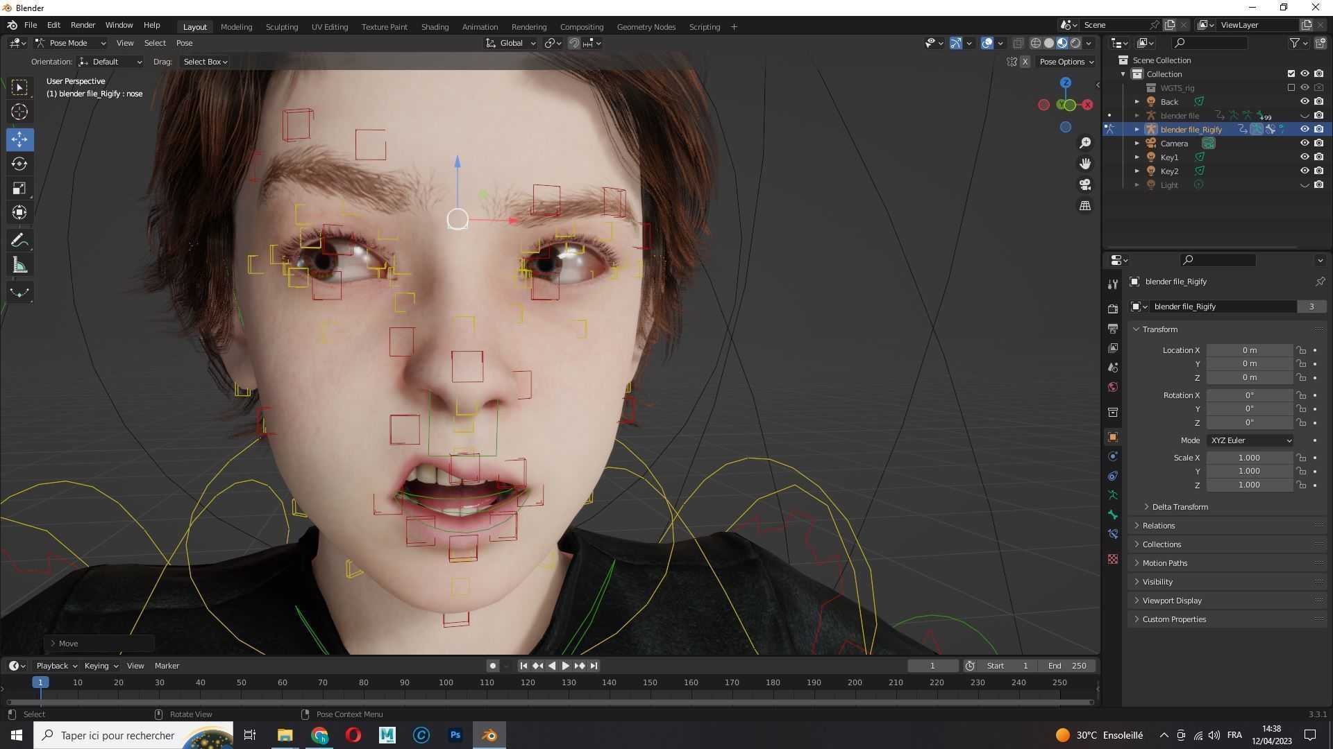 3D model Leo - Realistic Child Boy 3D Model with Beautiful Smile VR ...