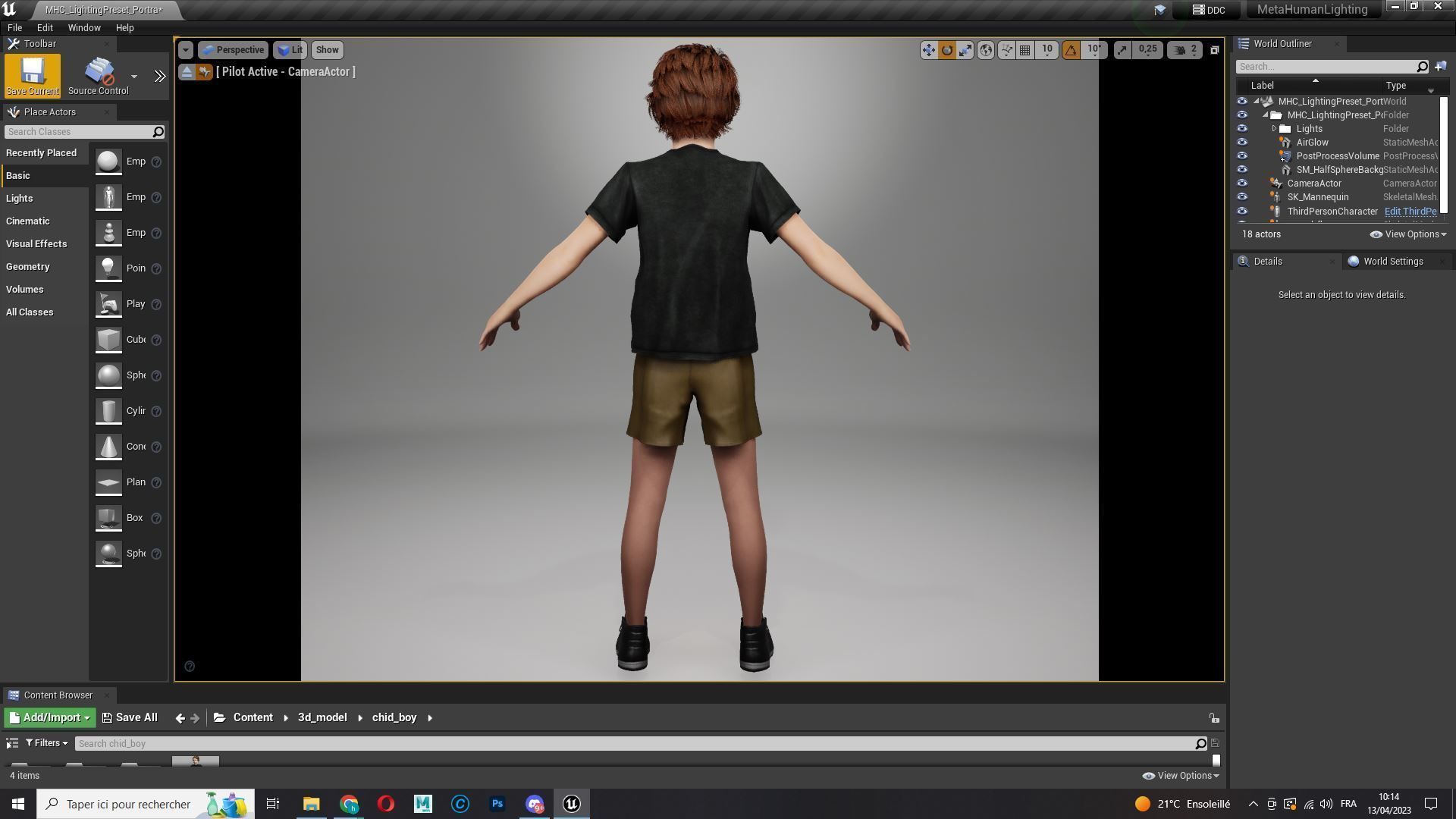 3D model Leo - Realistic Child Boy 3D Model with Beautiful Smile VR ...