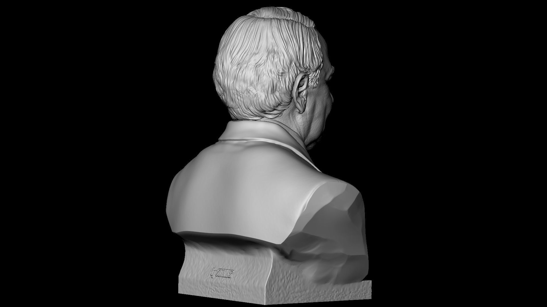 Thomas Edison 3D model 3D printable | CGTrader