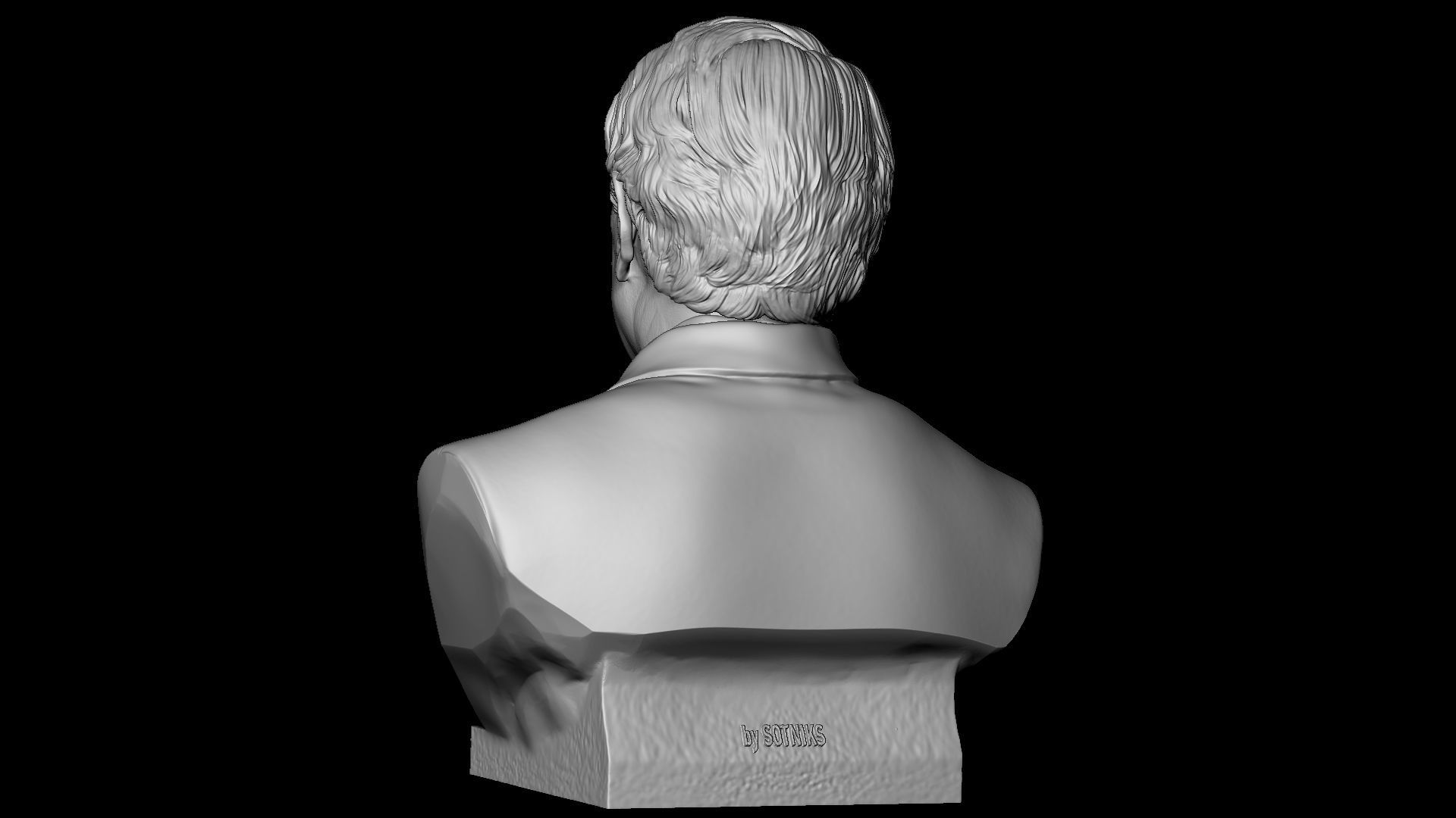 Thomas Edison 3D model 3D printable | CGTrader