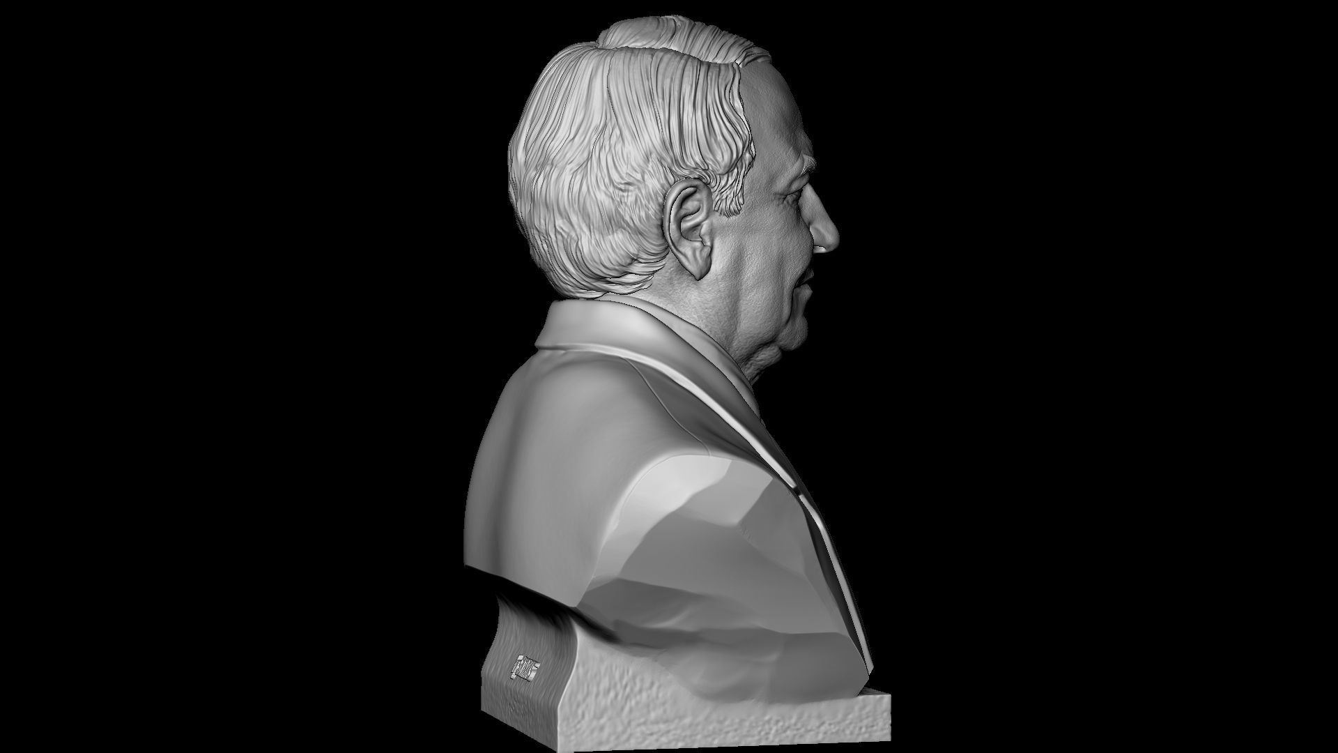 Thomas Edison 3D model 3D printable | CGTrader