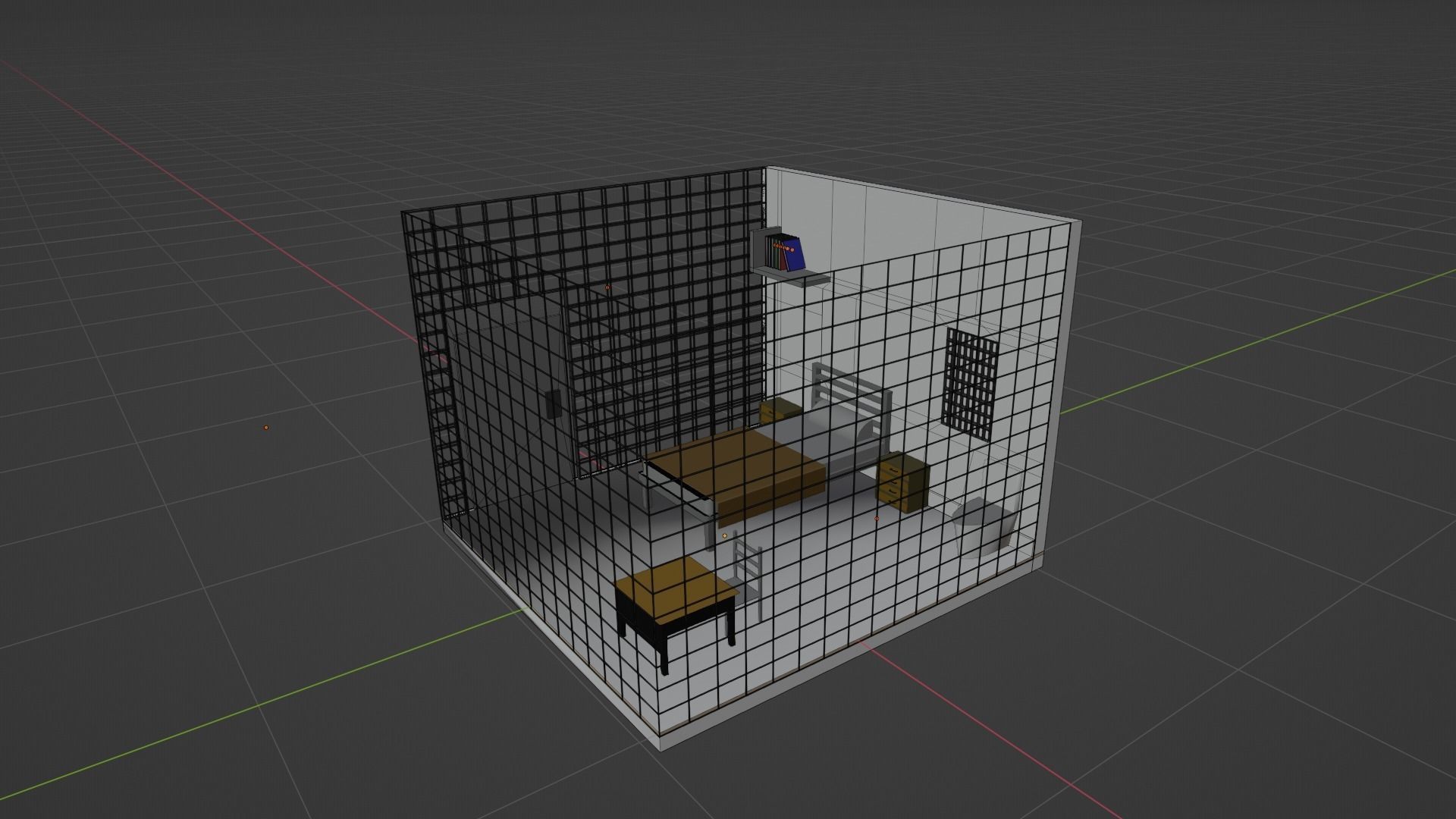 3D model Isomeric Prison VR / AR / low-poly | CGTrader