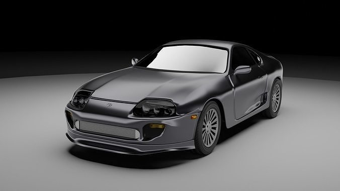 Toyota Supra 3D model | CGTrader