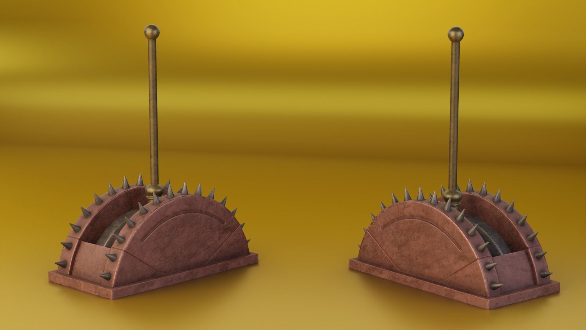 3D model Fantasy Levers VR / AR / low-poly | CGTrader