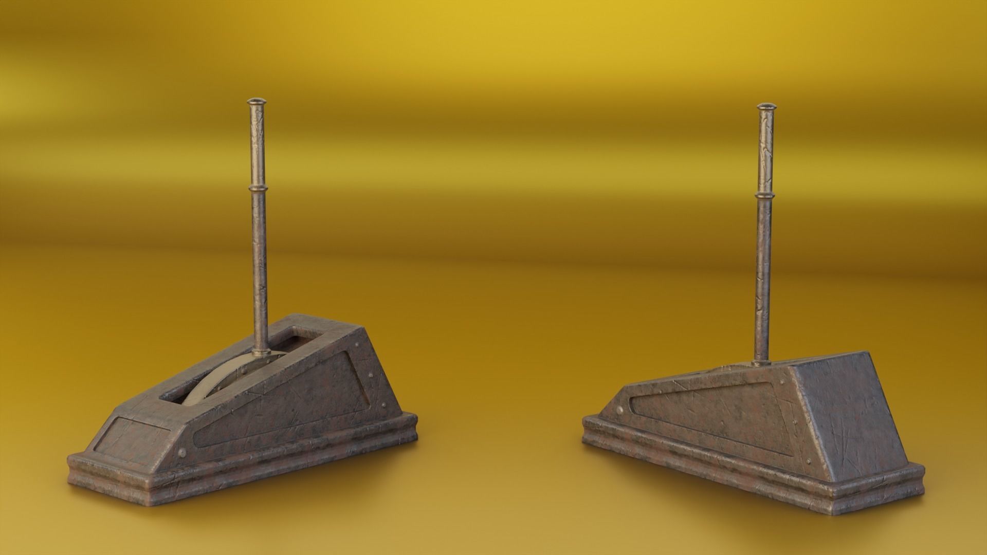 3D model Fantasy Levers VR / AR / low-poly | CGTrader