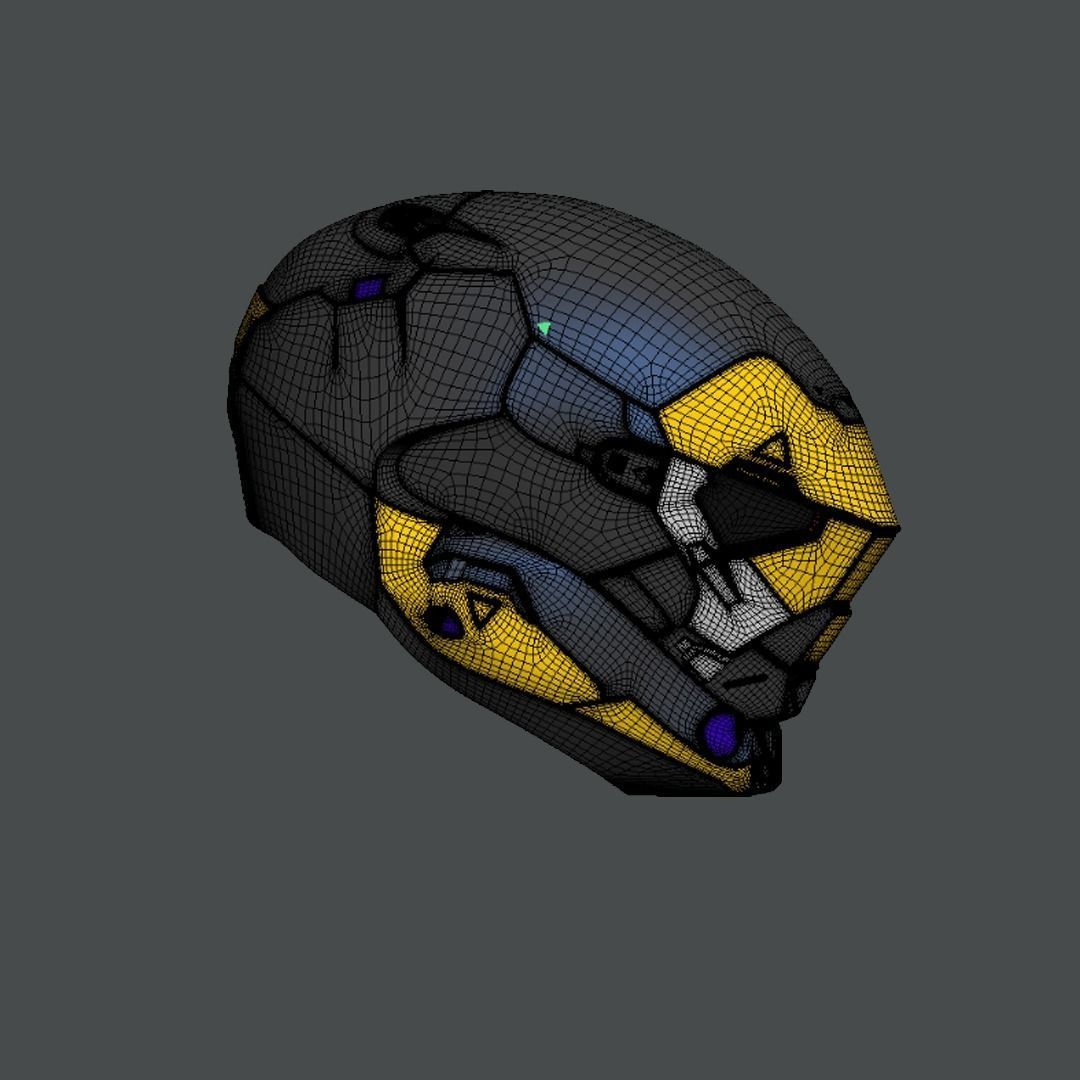 Anthem Helmet Ranger Javelin 3D model | CGTrader