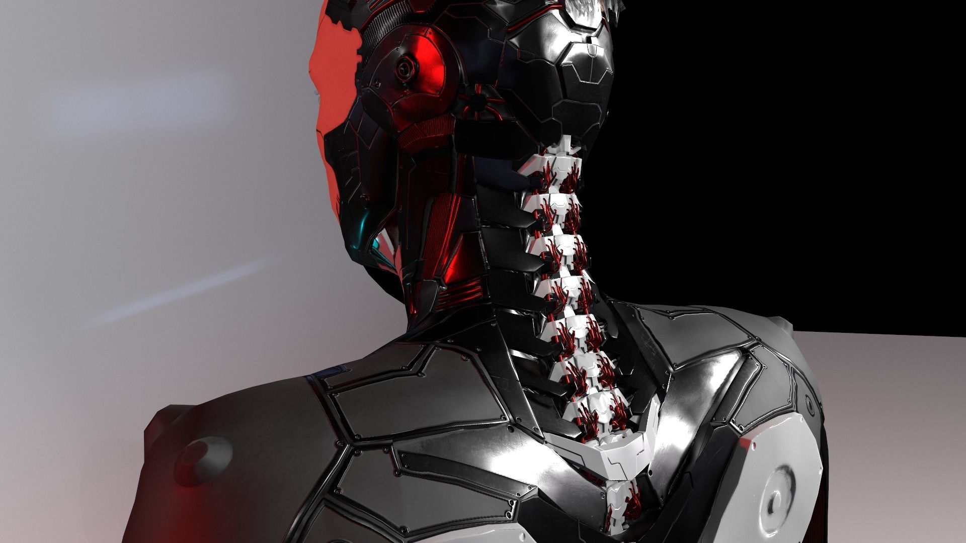 3D model Cyborg VR / AR / low-poly | CGTrader