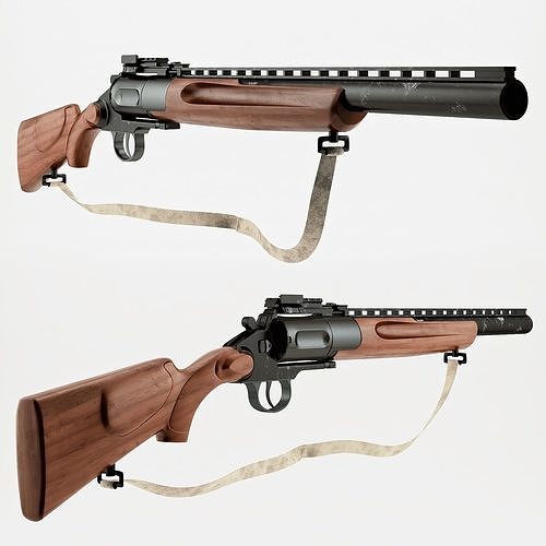 Gun Rifle 3D model | CGTrader