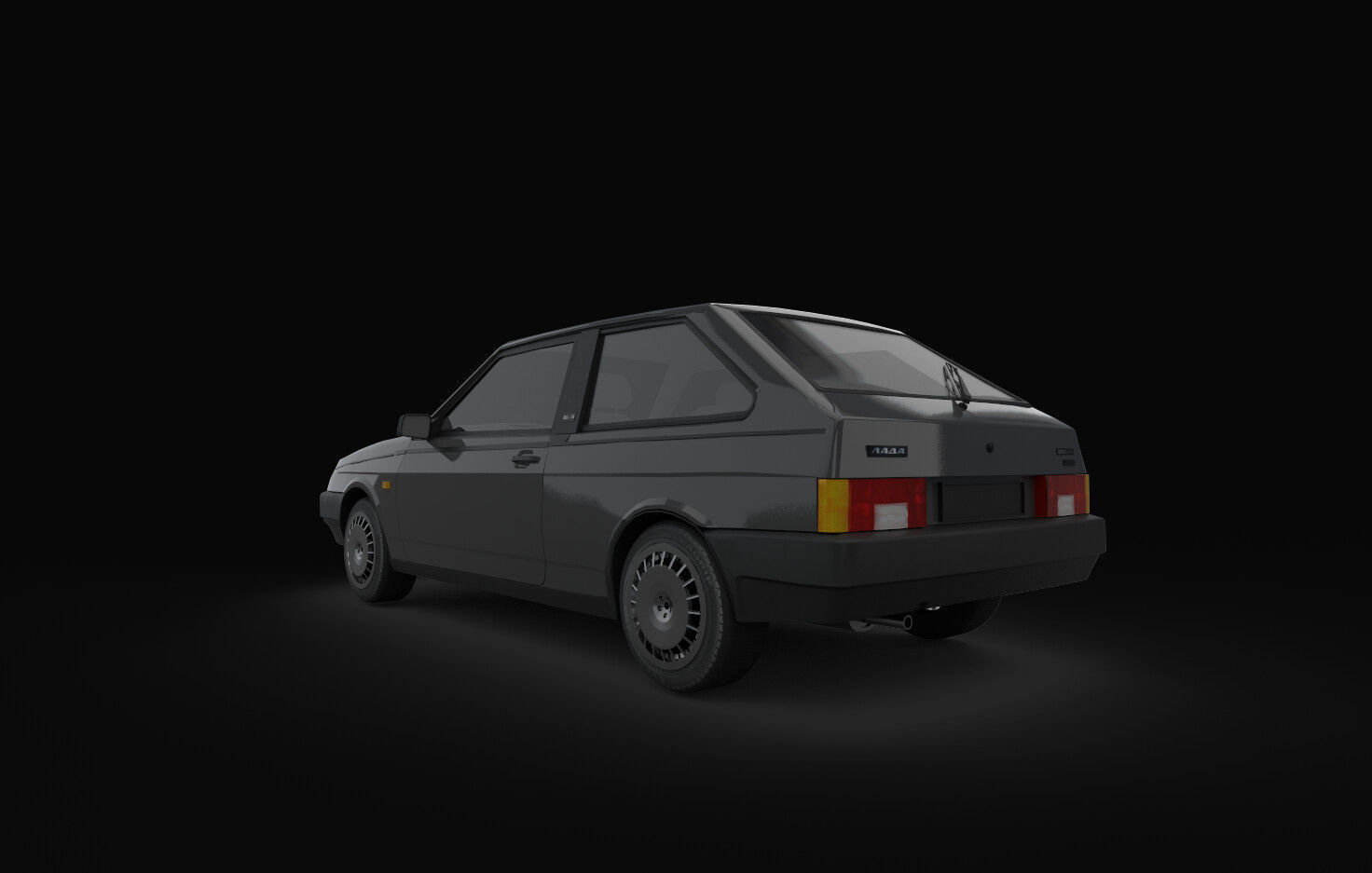 3D model Vaz 2108 Car VR / AR / low-poly | CGTrader