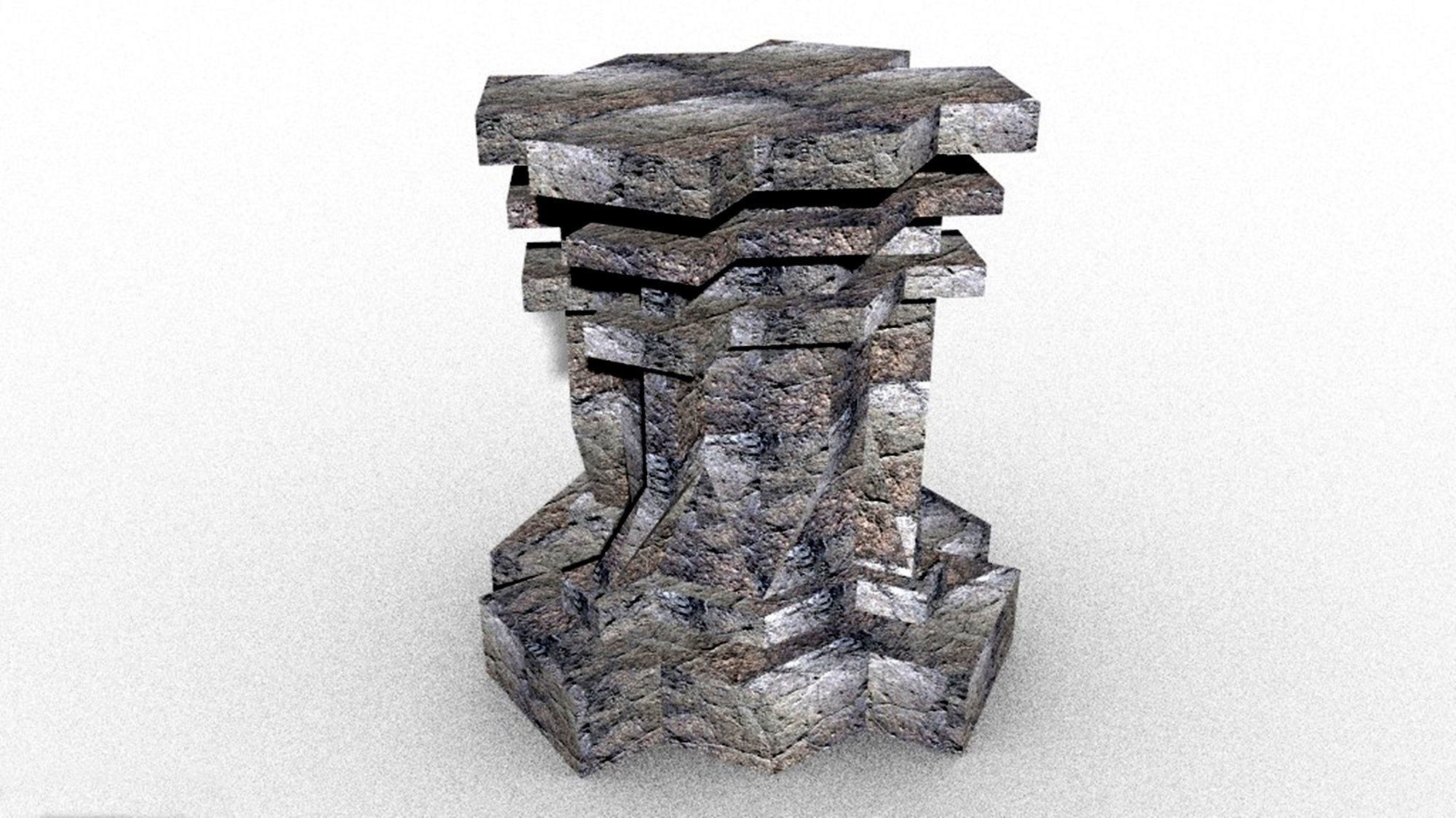 3D model pedestal sculpture statue base table VR / AR / low-poly | CGTrader