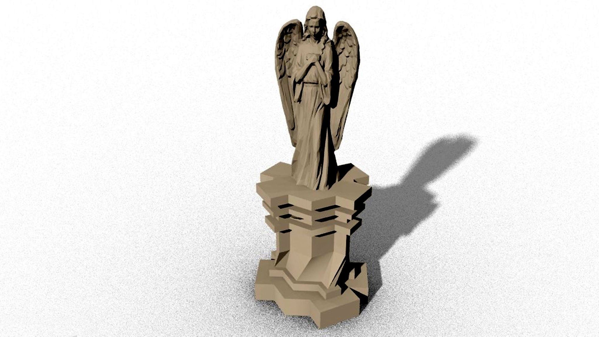 3D model pedestal sculpture statue base table VR / AR / low-poly | CGTrader