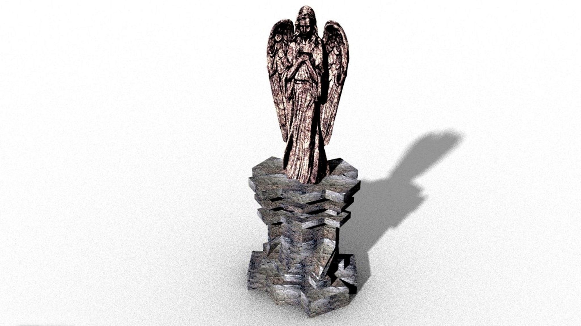 3D model pedestal sculpture statue base table VR / AR / low-poly | CGTrader
