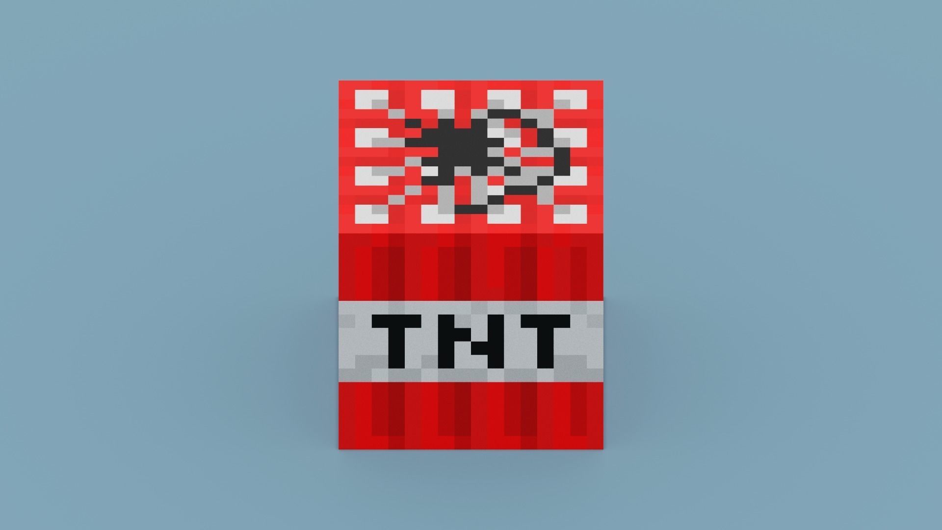 3D model Minecraft TNT VR / AR / low-poly | CGTrader
