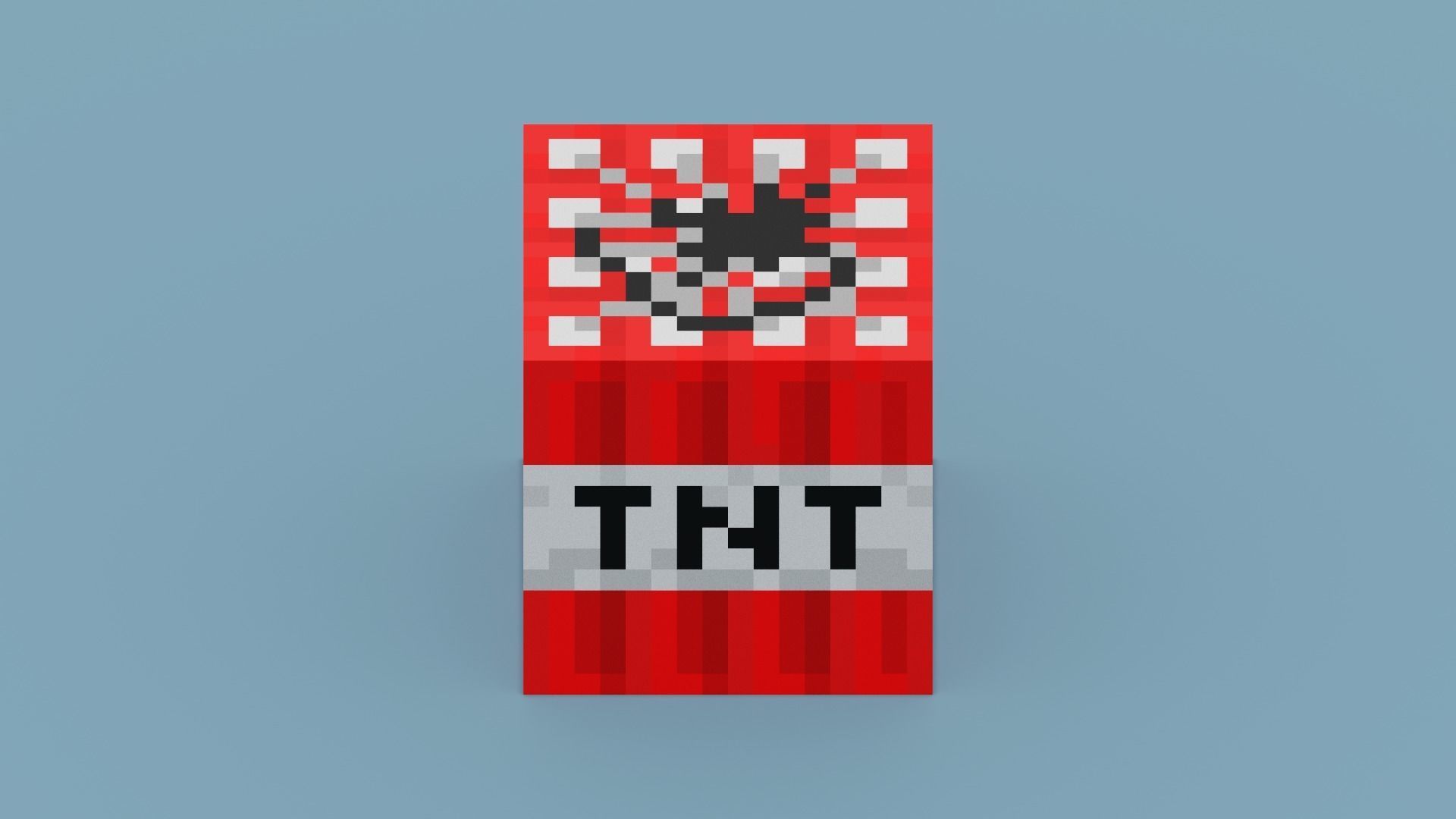 3D model Minecraft TNT VR / AR / low-poly | CGTrader