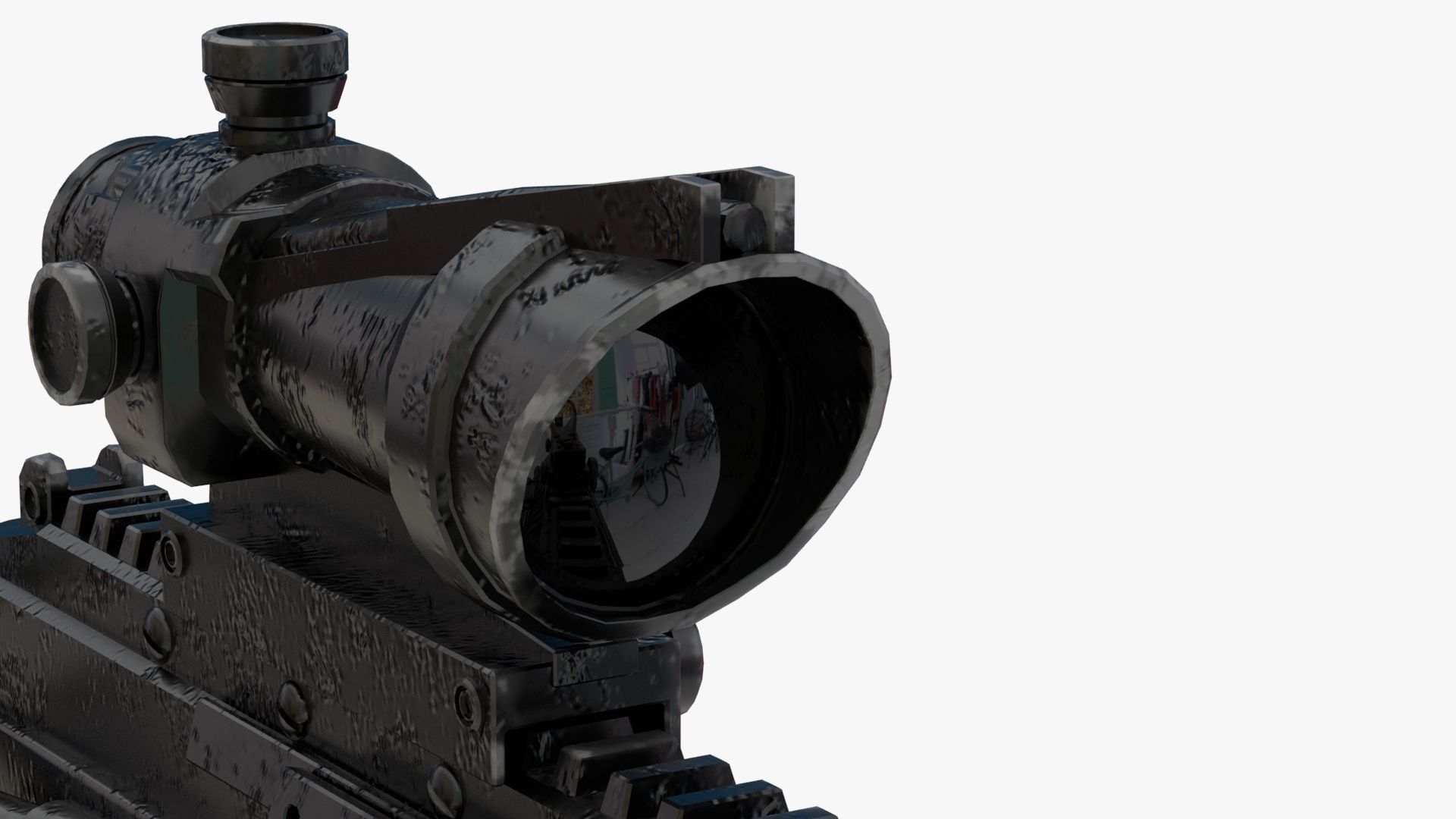4K Texture Realistic Machine Gun 3D model | CGTrader