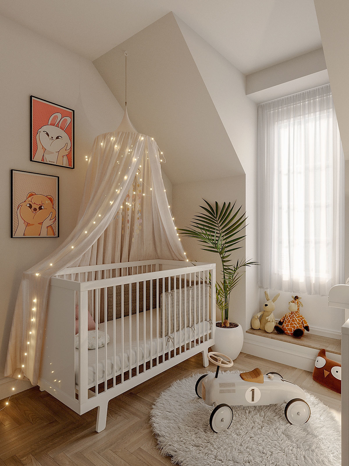 Newborn Baby Room 3D model | CGTrader
