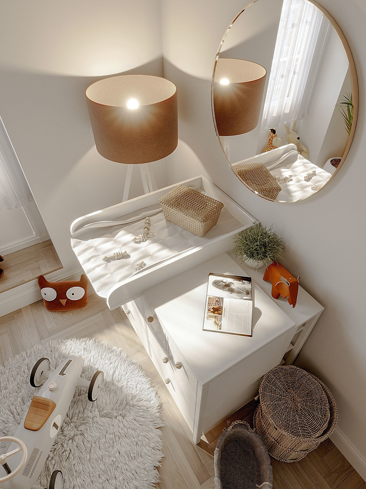 Newborn Baby Room 3D model | CGTrader