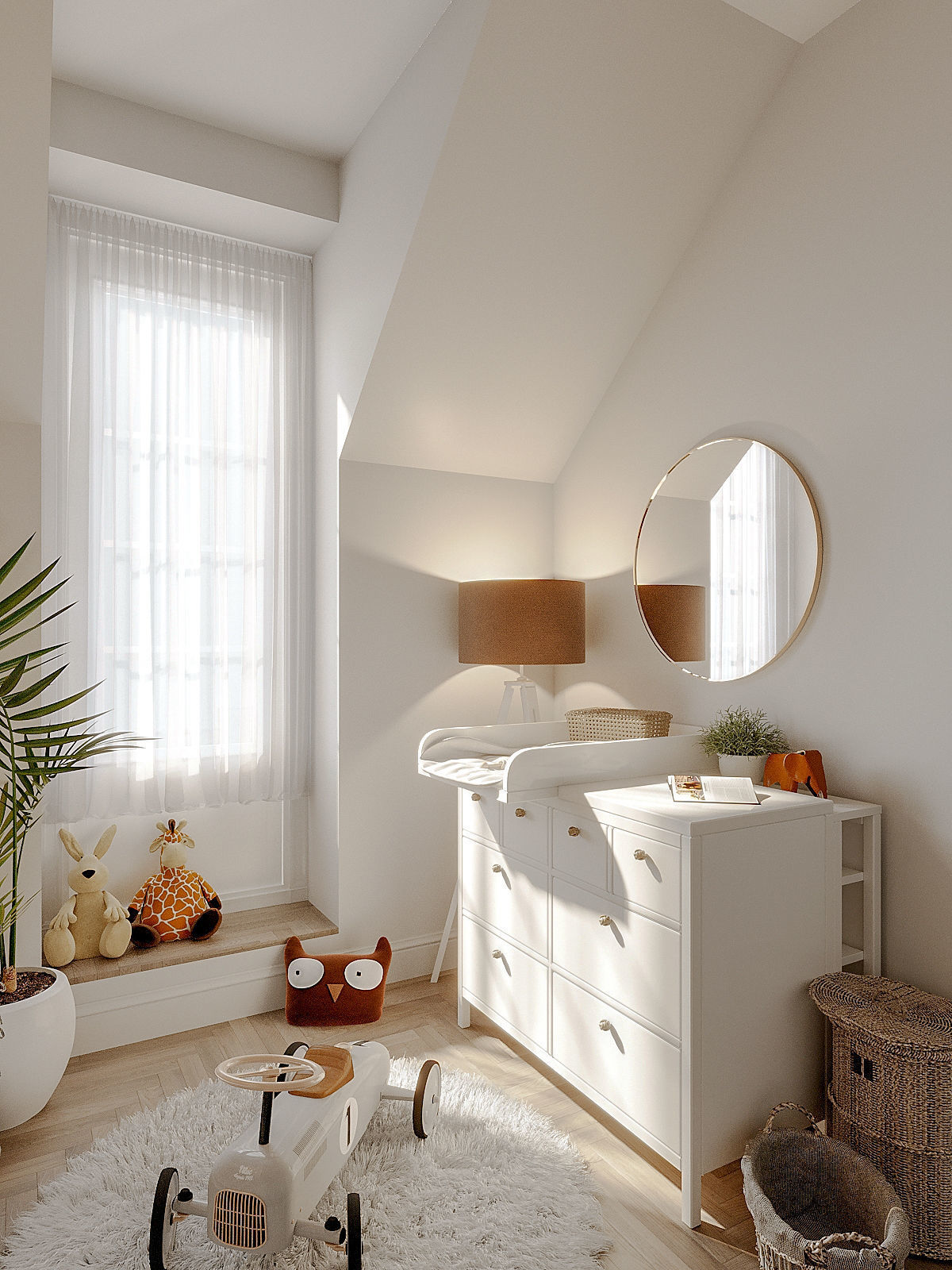 Newborn Baby Room 3D model | CGTrader