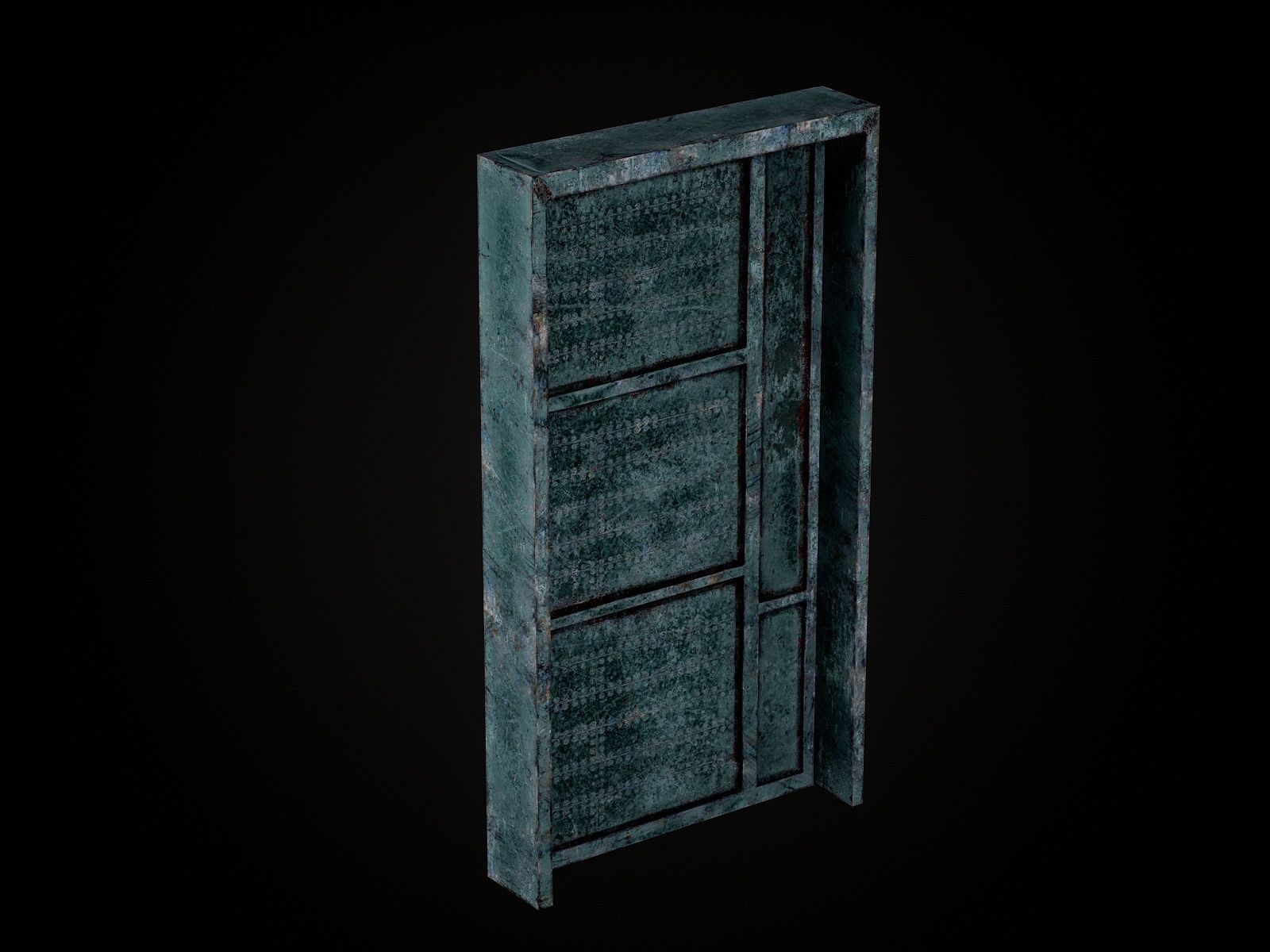 3D model Horror indoor abadoned props collection VR / AR / low-poly ...